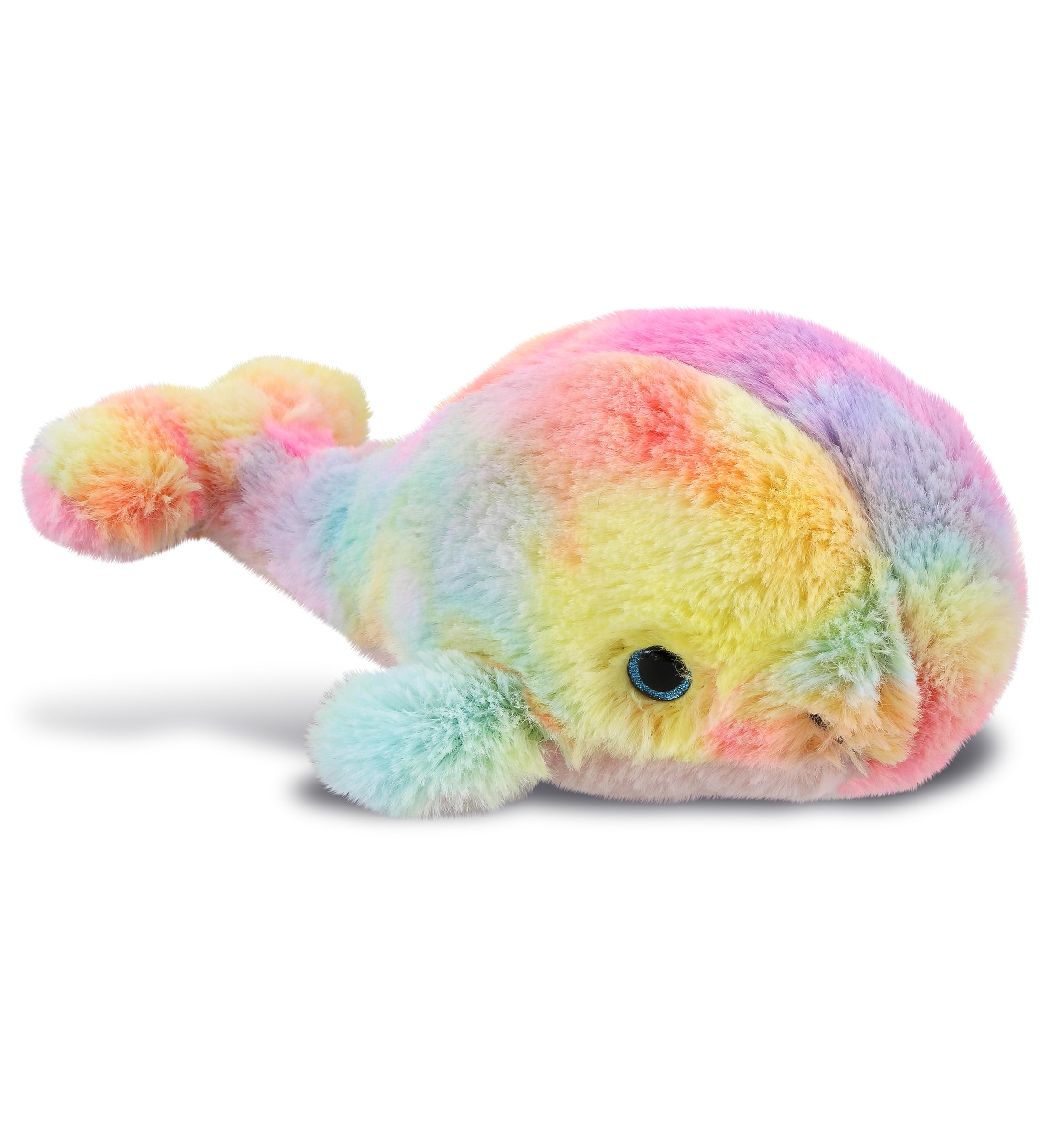 DolliBu Rainbow Whale Stuffed Animal – Soft Huggable Whale Stuffed Toy ...