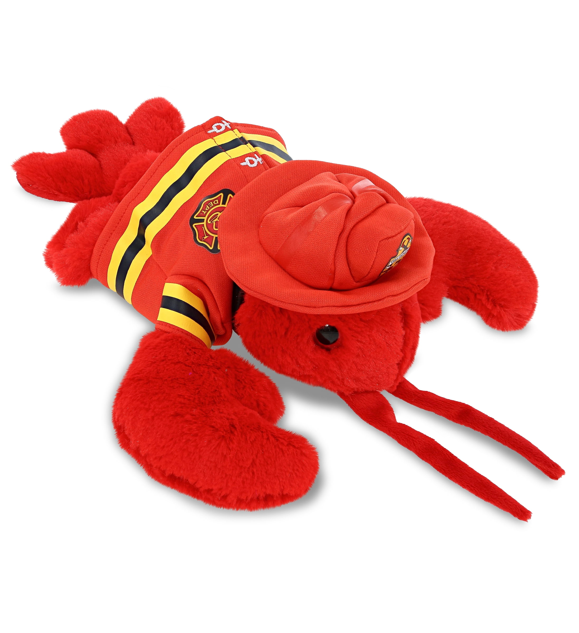 DolliBu Red Lobster Firefighter Stuffed Animal - Super Soft Lobster ...