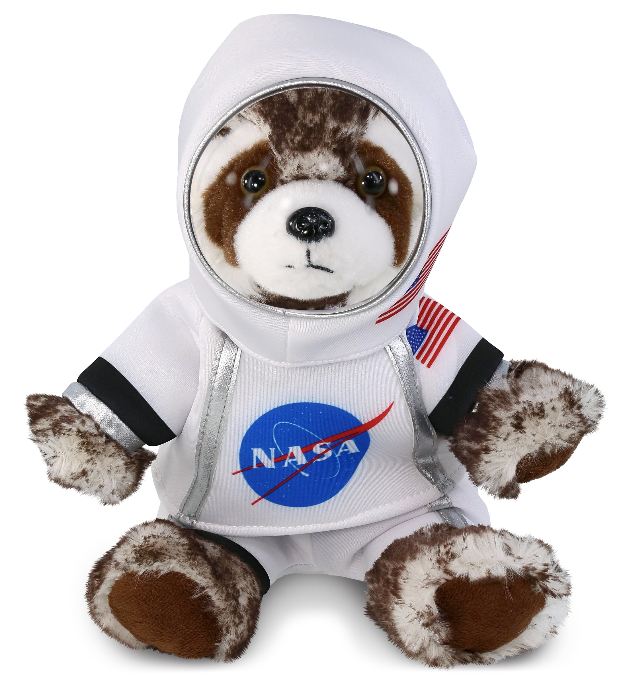 DolliBu Red Panda Bear Astronaut Plush Toy - Super Soft Wild Life Astronaut Stuffed Animal with ...