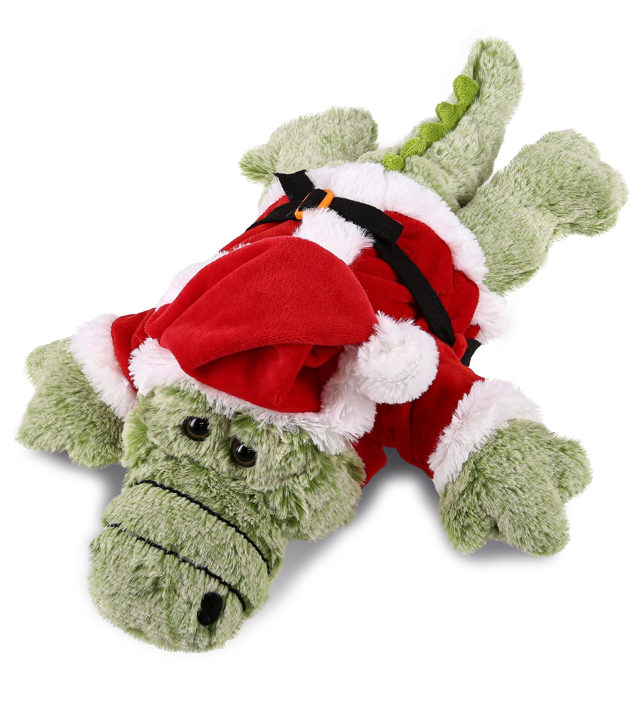 DolliBu Santa Alligator Stuffed Animal Plush Toy - Super Soft Wild ...