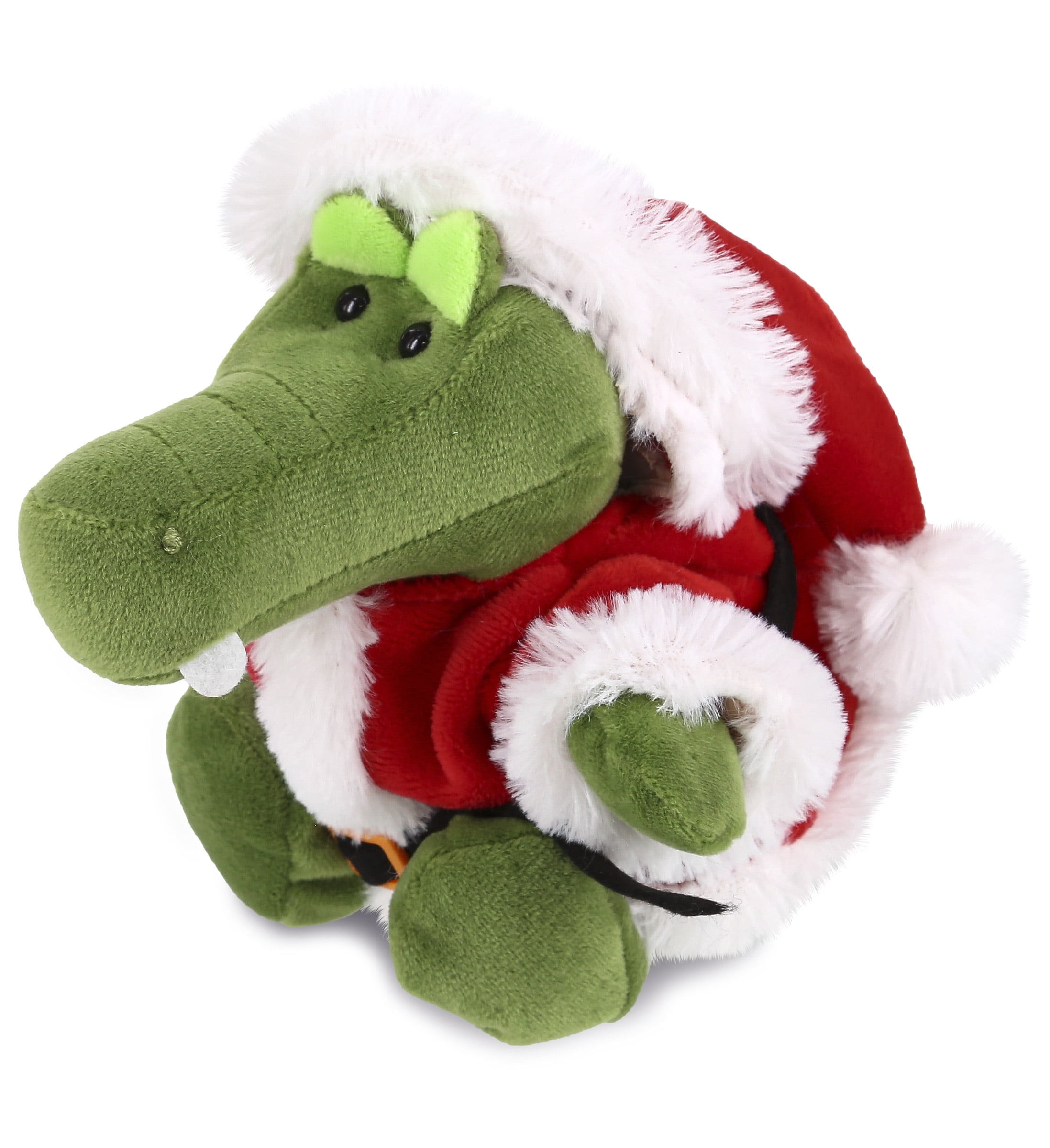 DolliBu Santa Alligator Stuffed Animal Plush Toy - Super Soft Wild ...