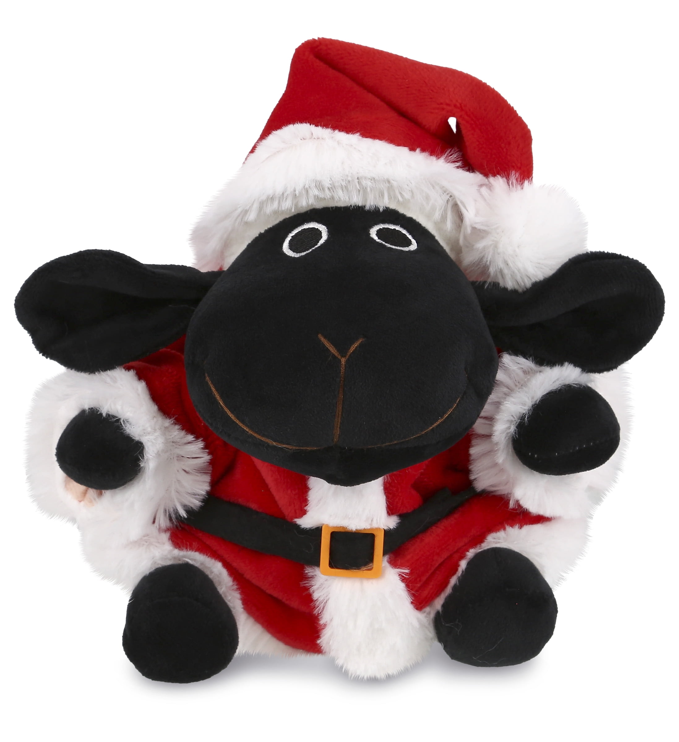 DolliBu Santa Black Nose Sheep Stuffed Animal Plush Toy - Super Soft ...