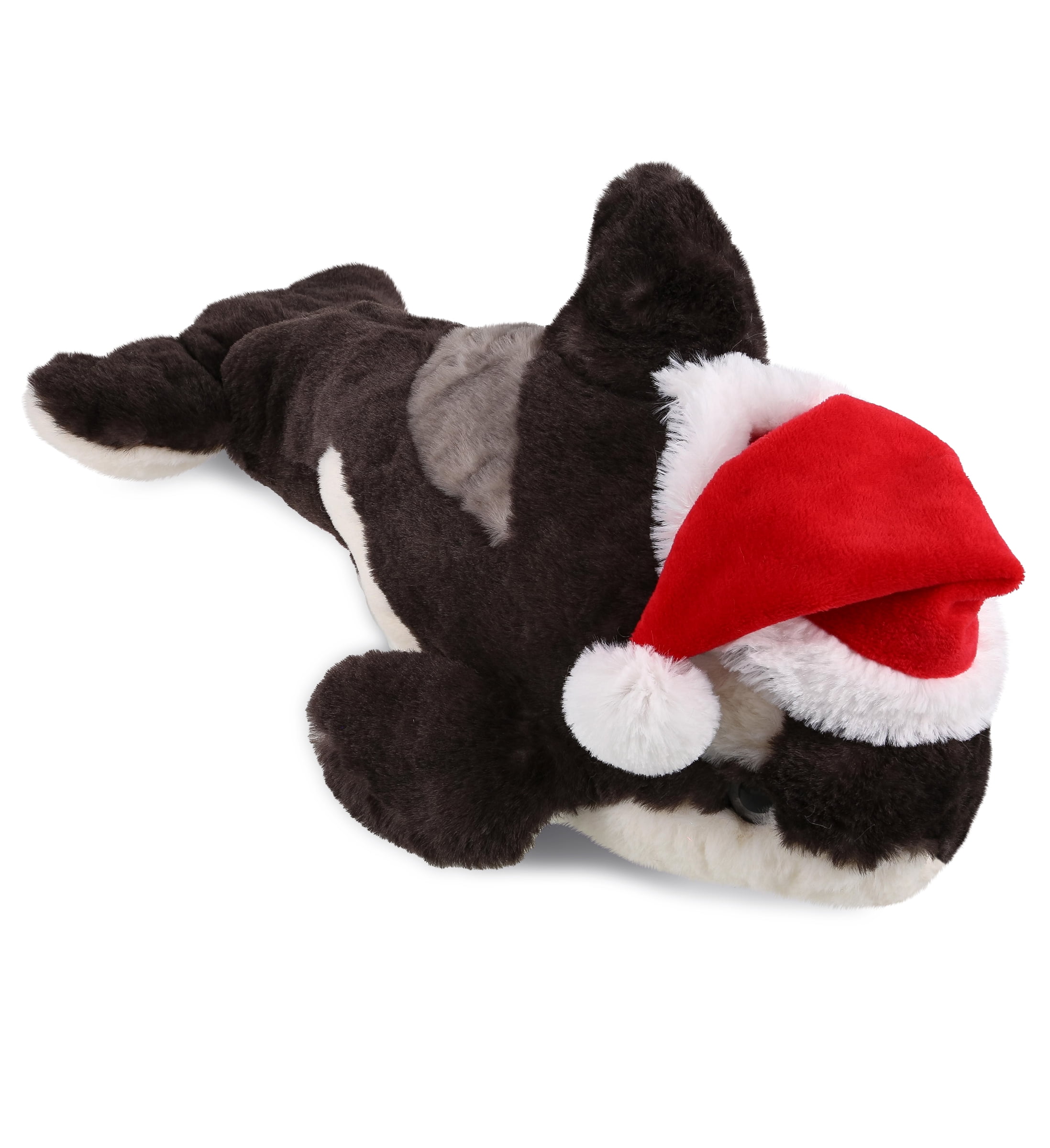DolliBu Santa Killer Whale Stuffed Animal Plush Toy - Super Soft Ocean ...