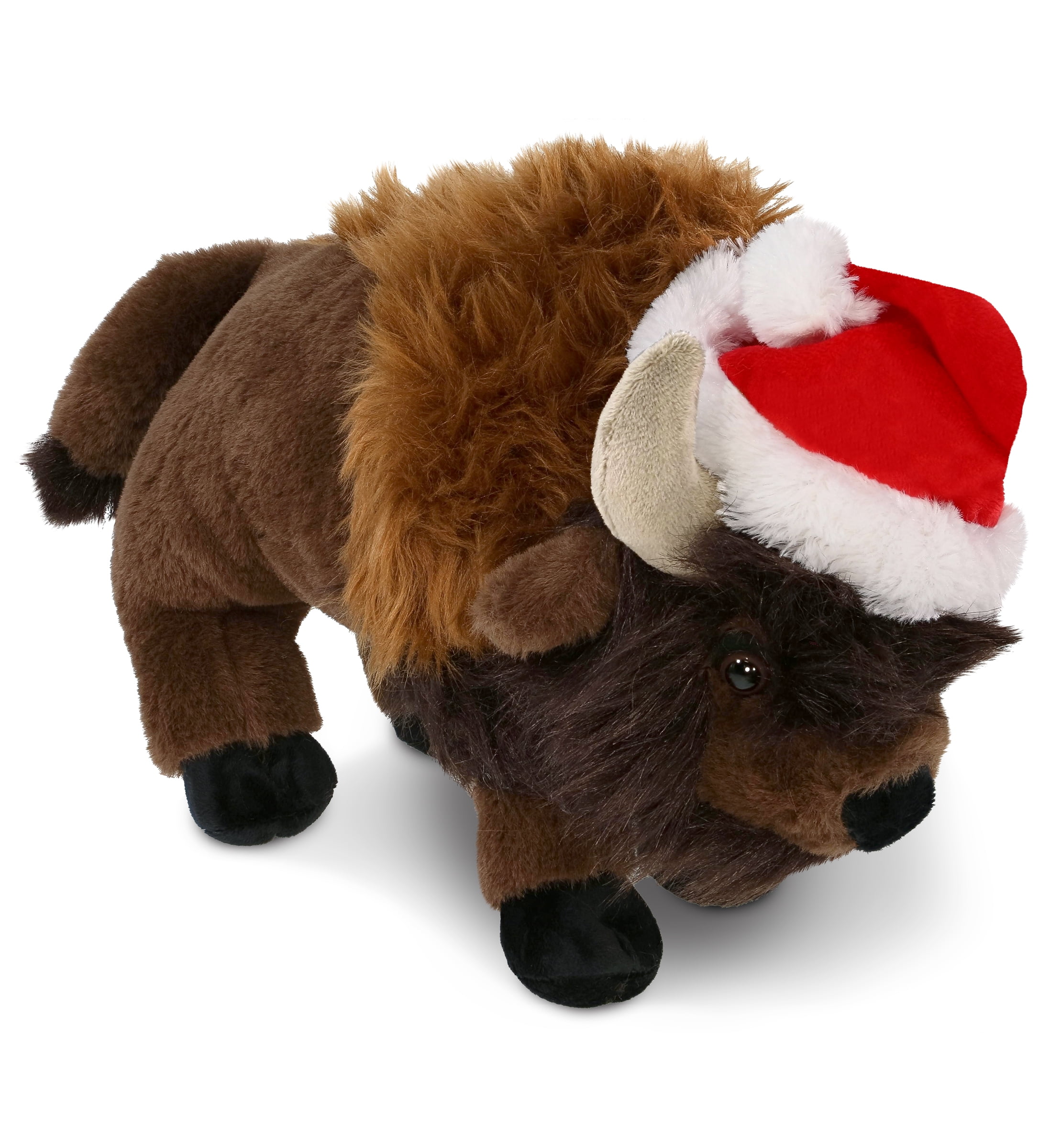 DolliBu Santa Plush Buffalo Stuffed Animal Plush Toy - Super Soft Wild ...