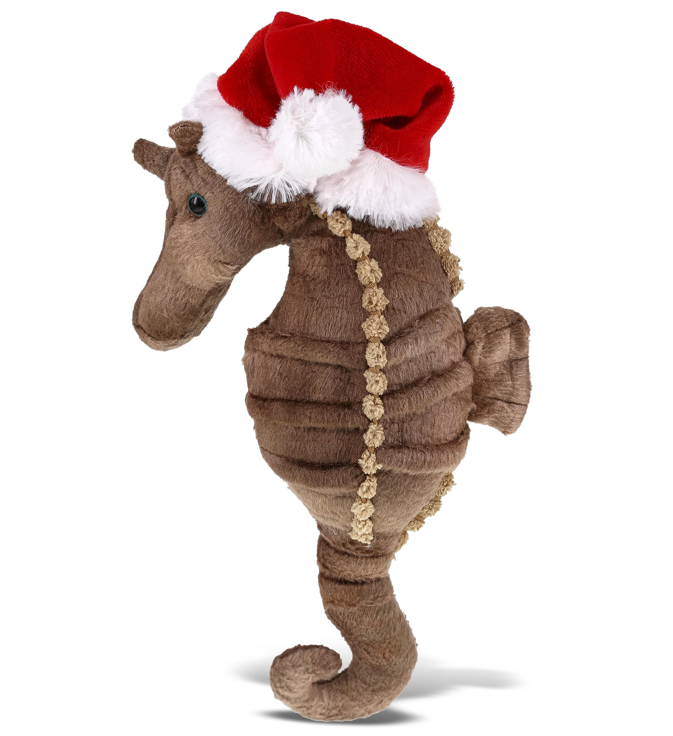 DolliBu Santa Seahorse Stuffed Animal Plush Toy - Super Soft Wild ...