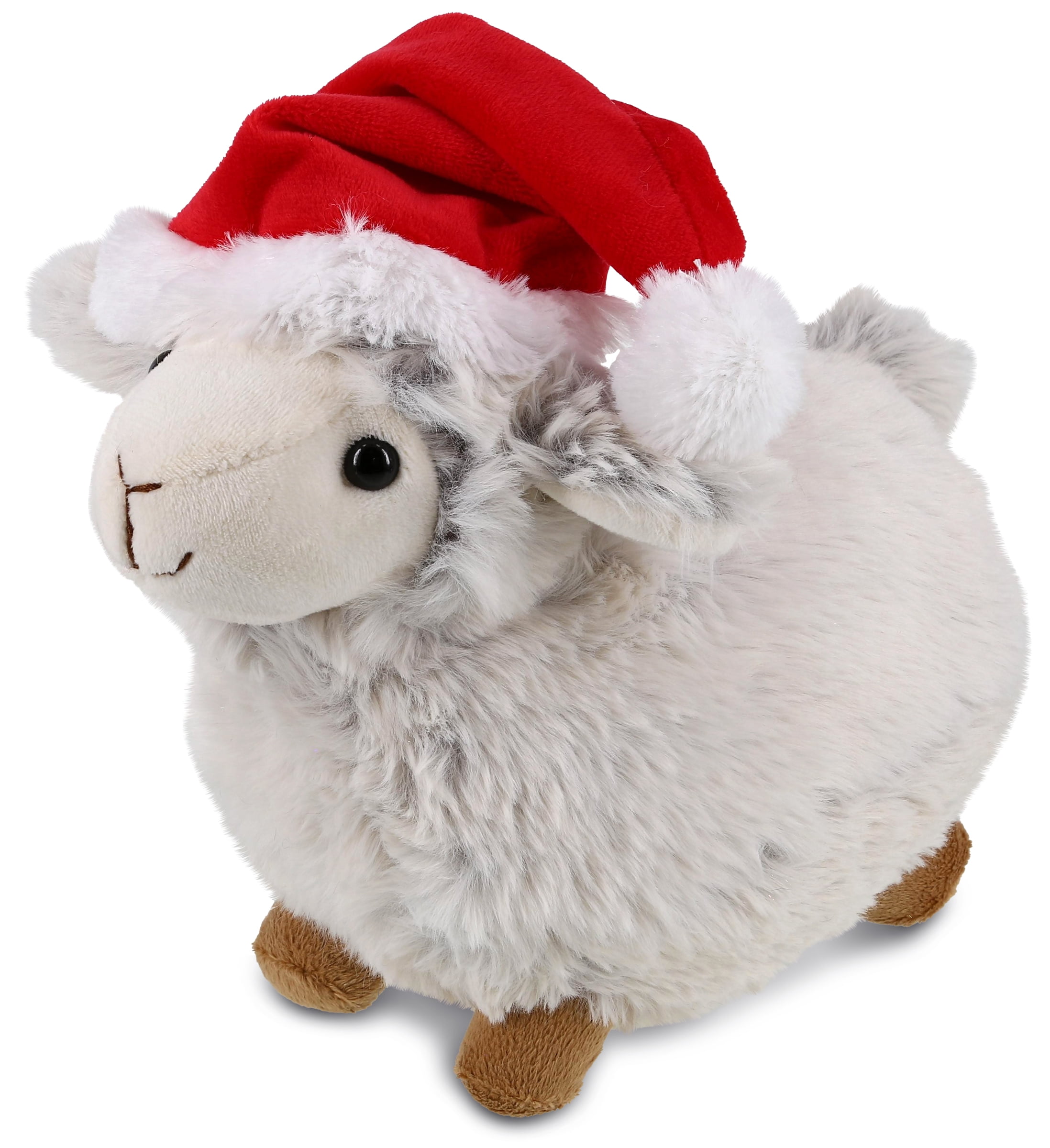 DolliBu Santa Sheep Stuffed Animal Plush Toy - Super Soft Farm Life ...