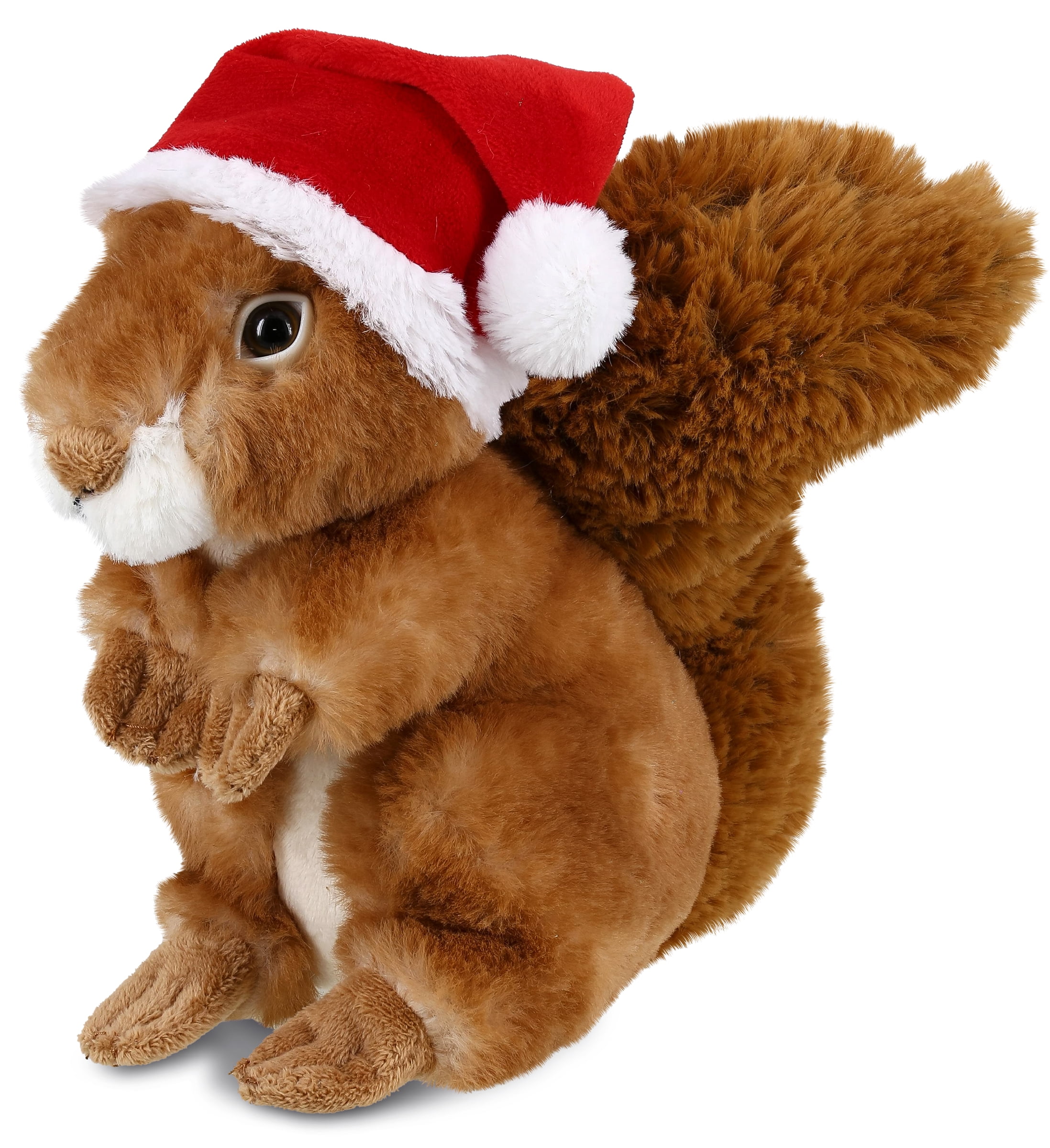 DolliBu Santa Squirrel Stuffed Animal Plush Toy - Super Soft Wild ...