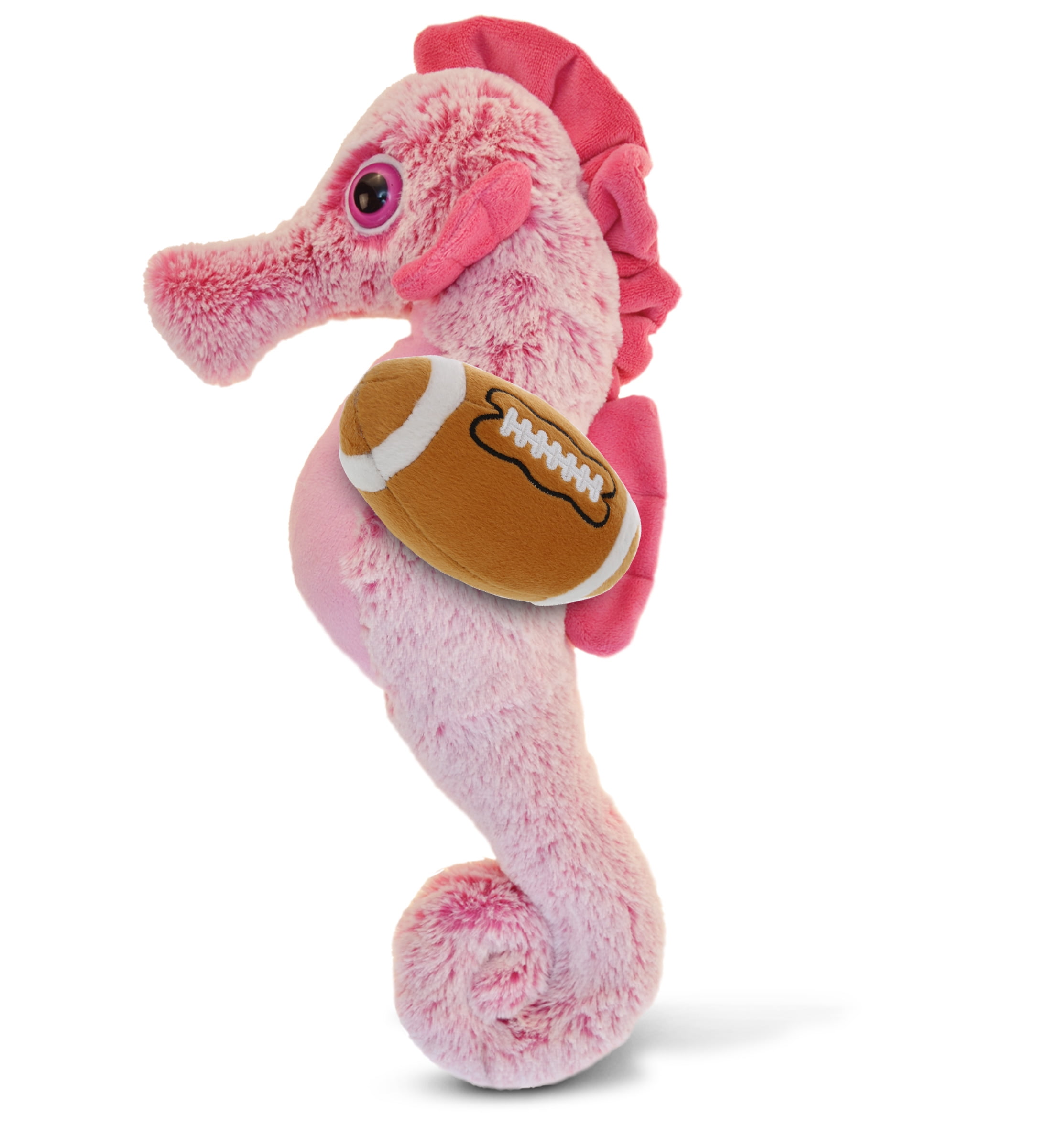 DolliBu Sea Horse Stuffed Animal with Football Plush - Soft Huggable ...