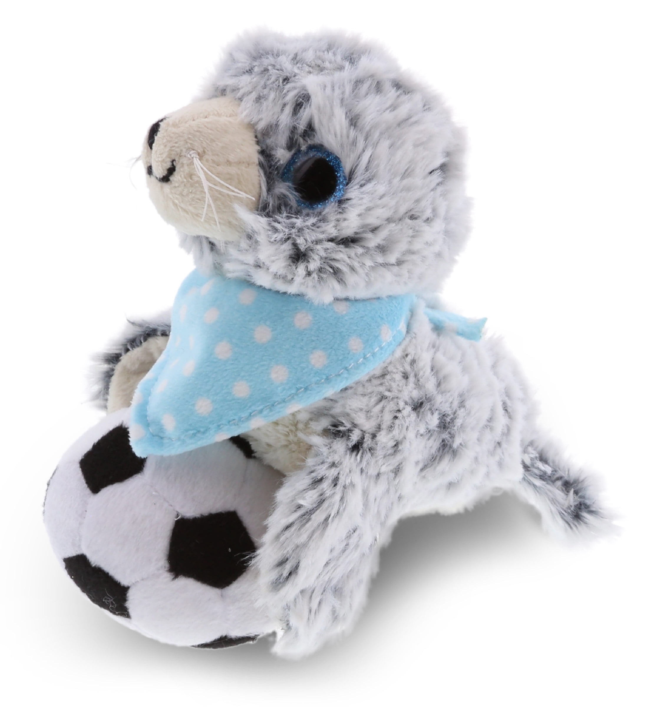 DolliBu Sea Lion Stuffed Animal with Soccer Ball Plush - Cute Soft ...