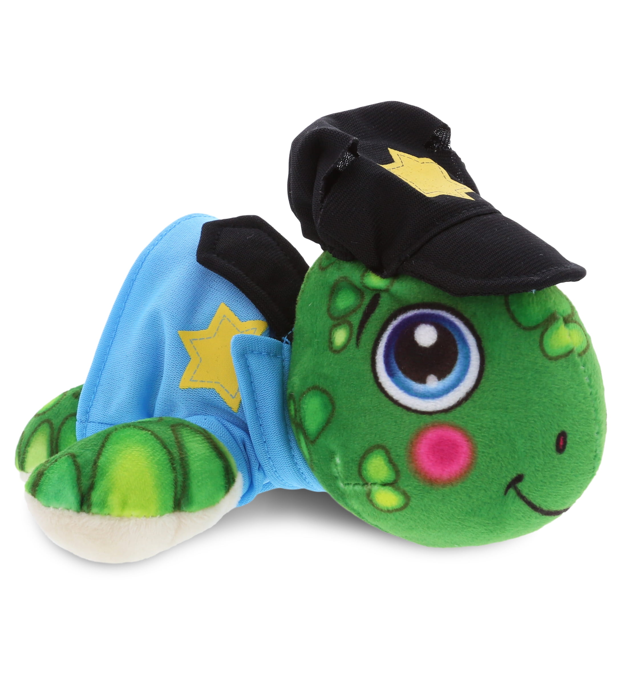 DolliBu Sea Turtle Police Officer Plush Toy - Plush Buddies Sea Turtle ...