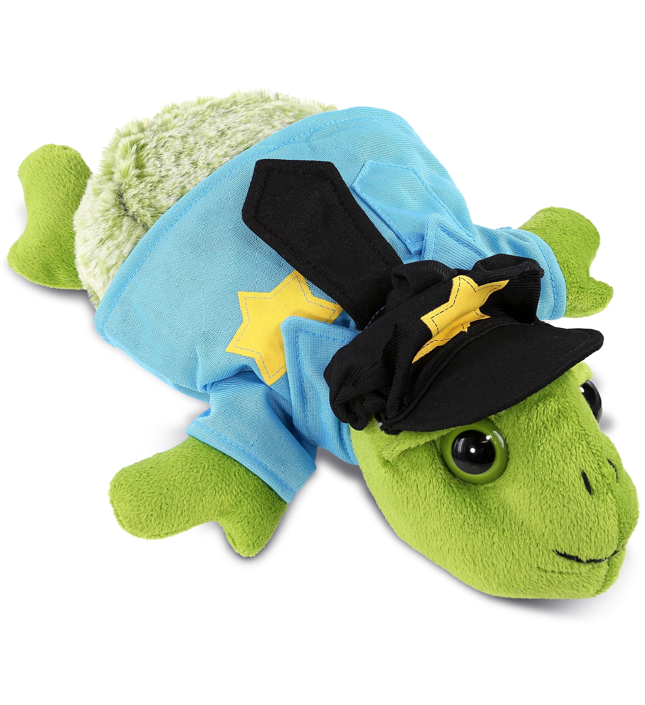 DolliBu Sea Turtle Small Police Officer Plush Toy - Super Soft Sea ...