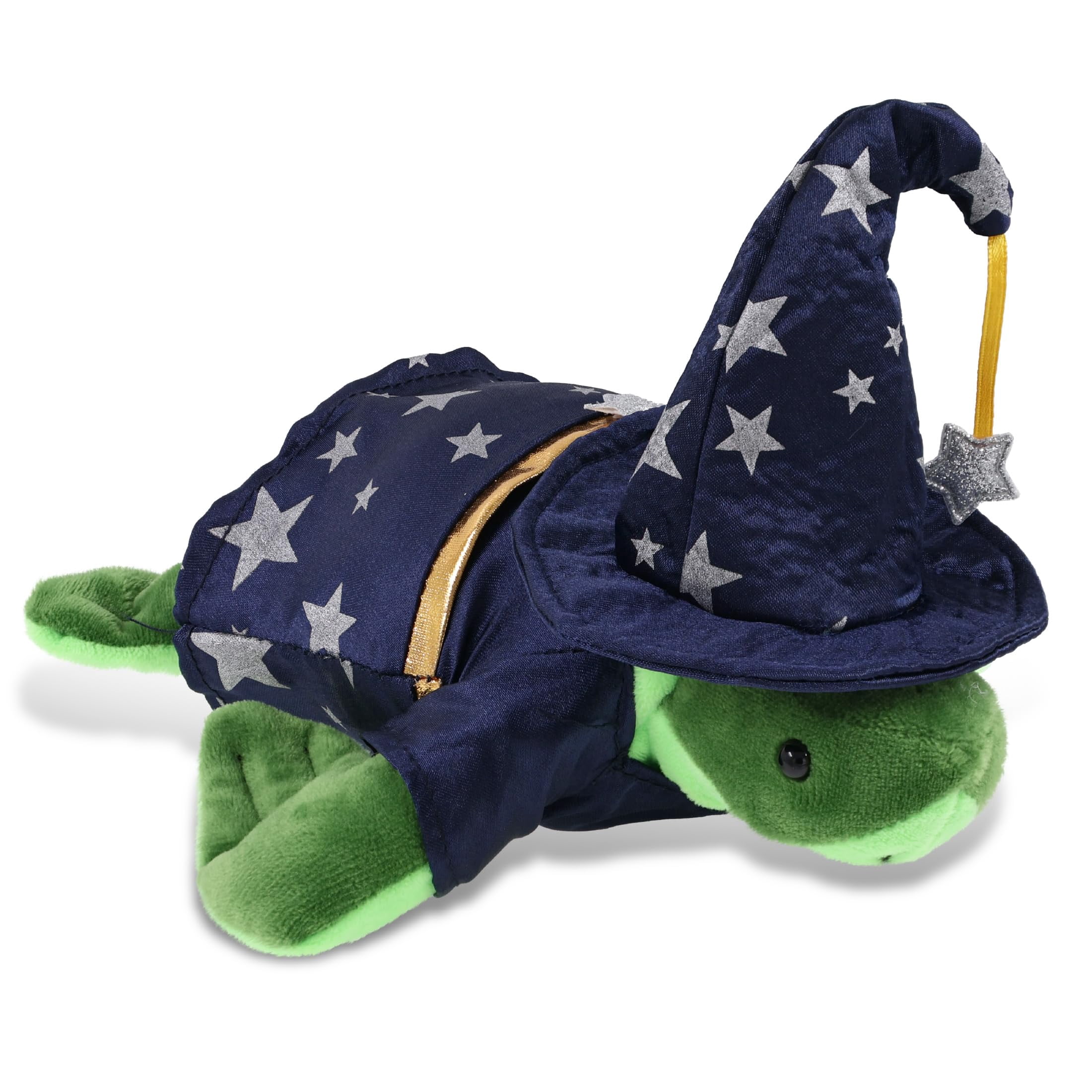 DolliBu Sea Turtle Stuffed Animal with Wizard Costume - Cute Ocean Life ...
