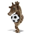 DolliBu Seahorse Stuffed Animal with Soccer Ball Plush - Soft Huggable ...