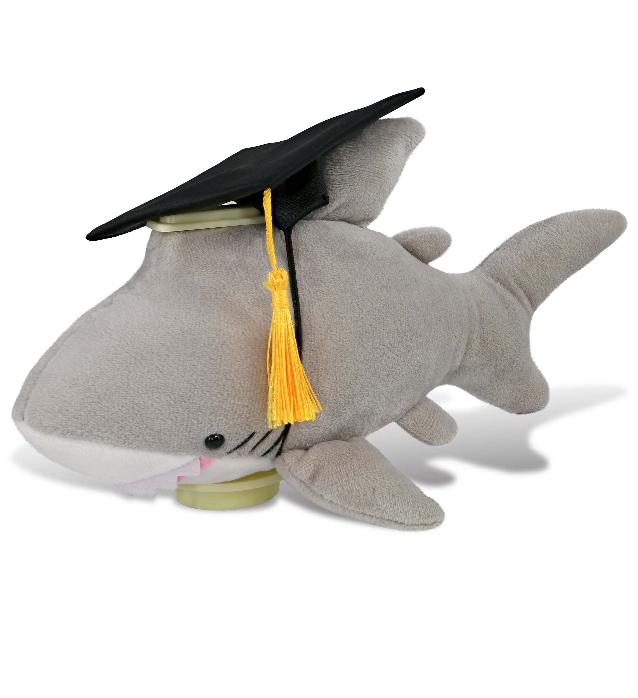 DolliBu Shark - Plush Bank Graduation Toy - Soft Plush Graduation ...