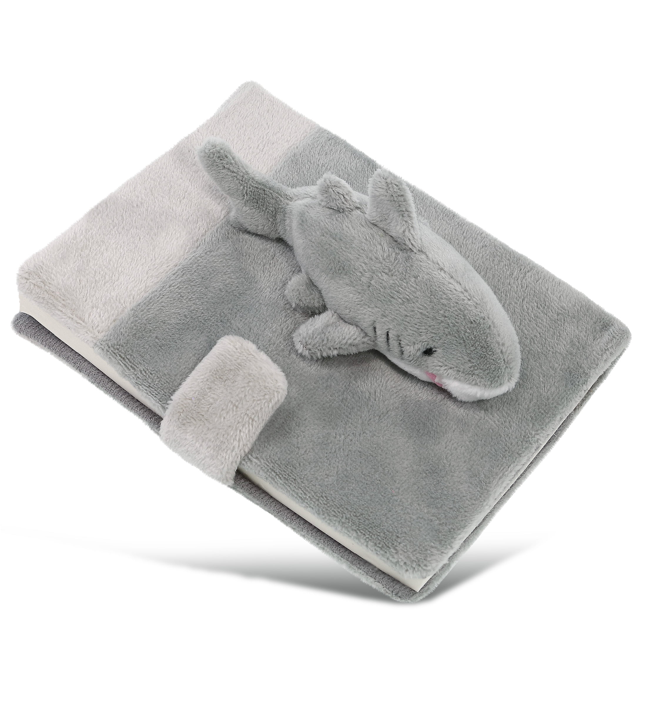DolliBu Shark Plush Notebook - Stuffed Shark Girls and Boys Writing ...