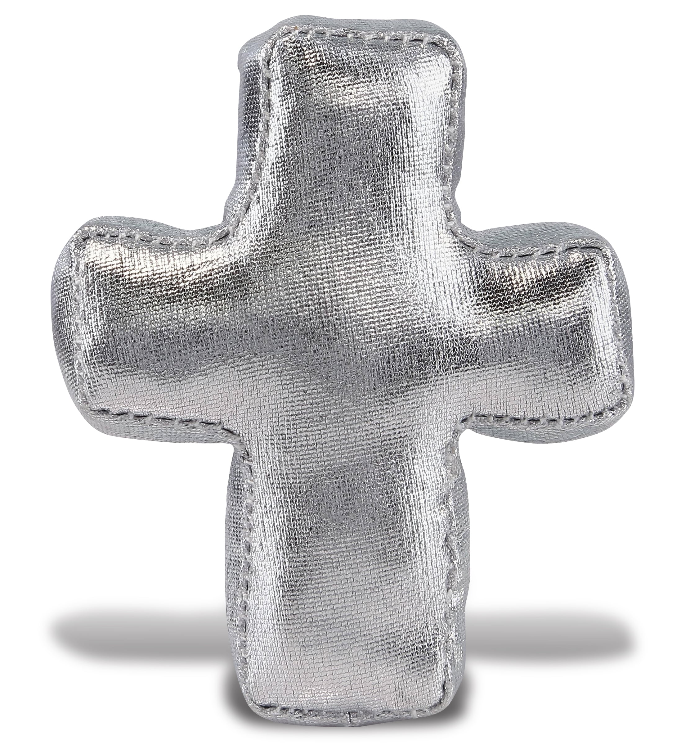 DolliBu Silver Cross Plush - Mini Cross Ornament for Kids Religious ...