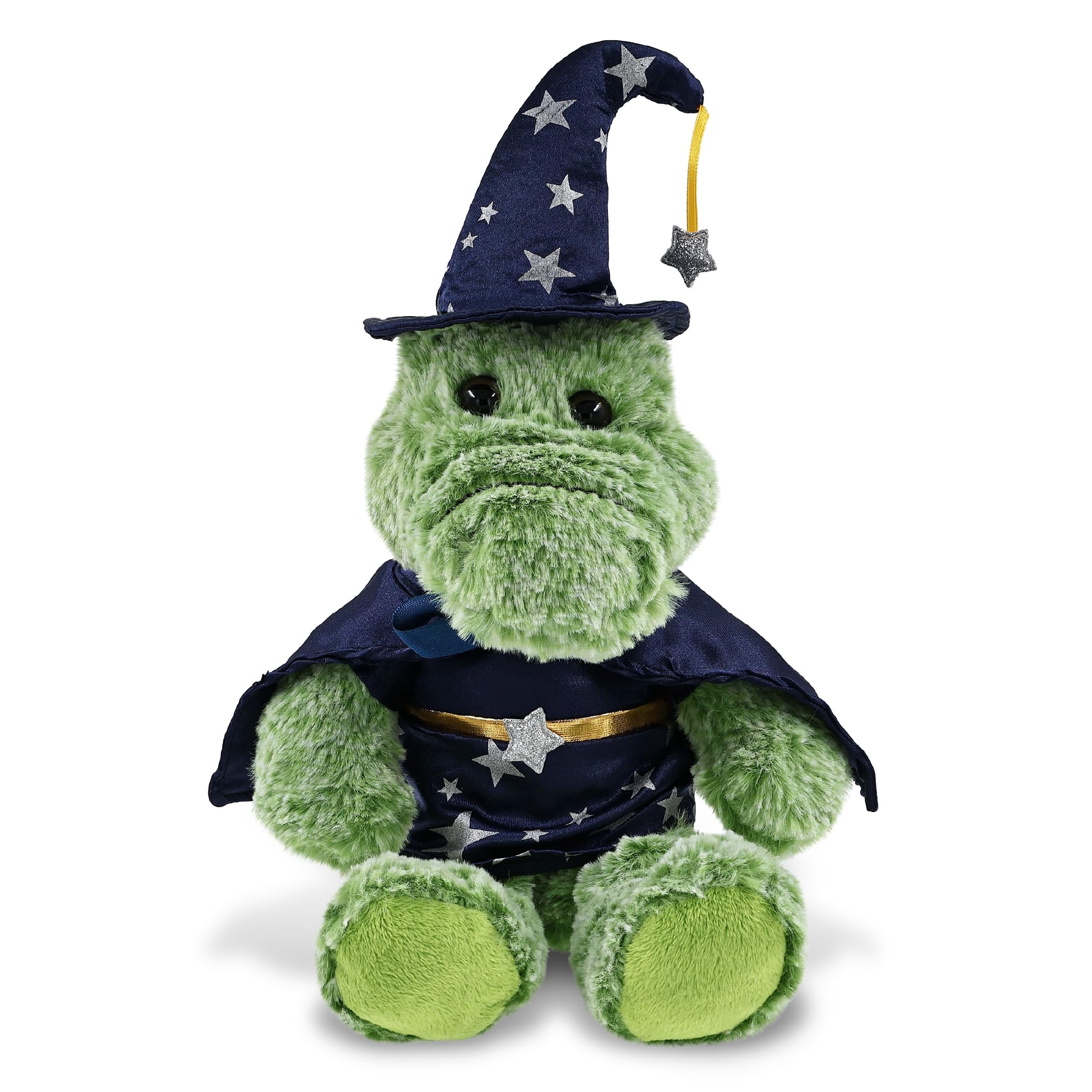 DolliBu Sitting Alligator Stuffed Animal with Wizard Costume - Cute ...