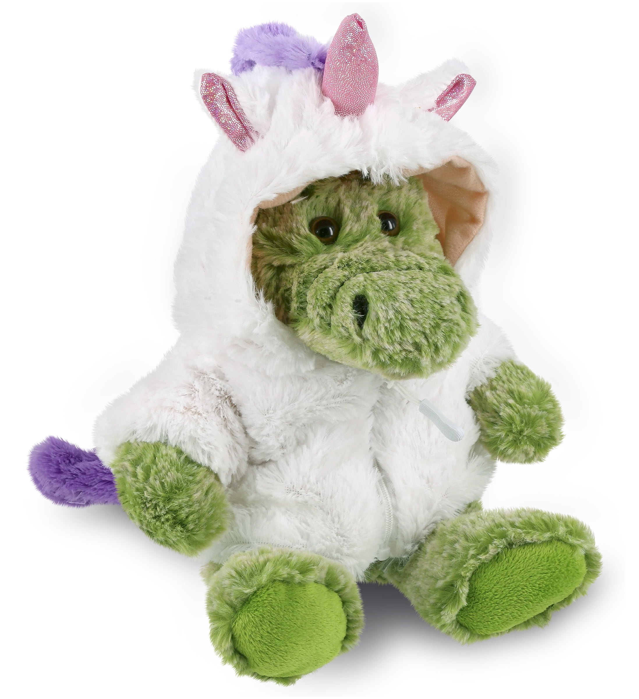 DolliBu Sitting Alligator Unicorn Plush Stuffed Animal Toy - Super Soft ...