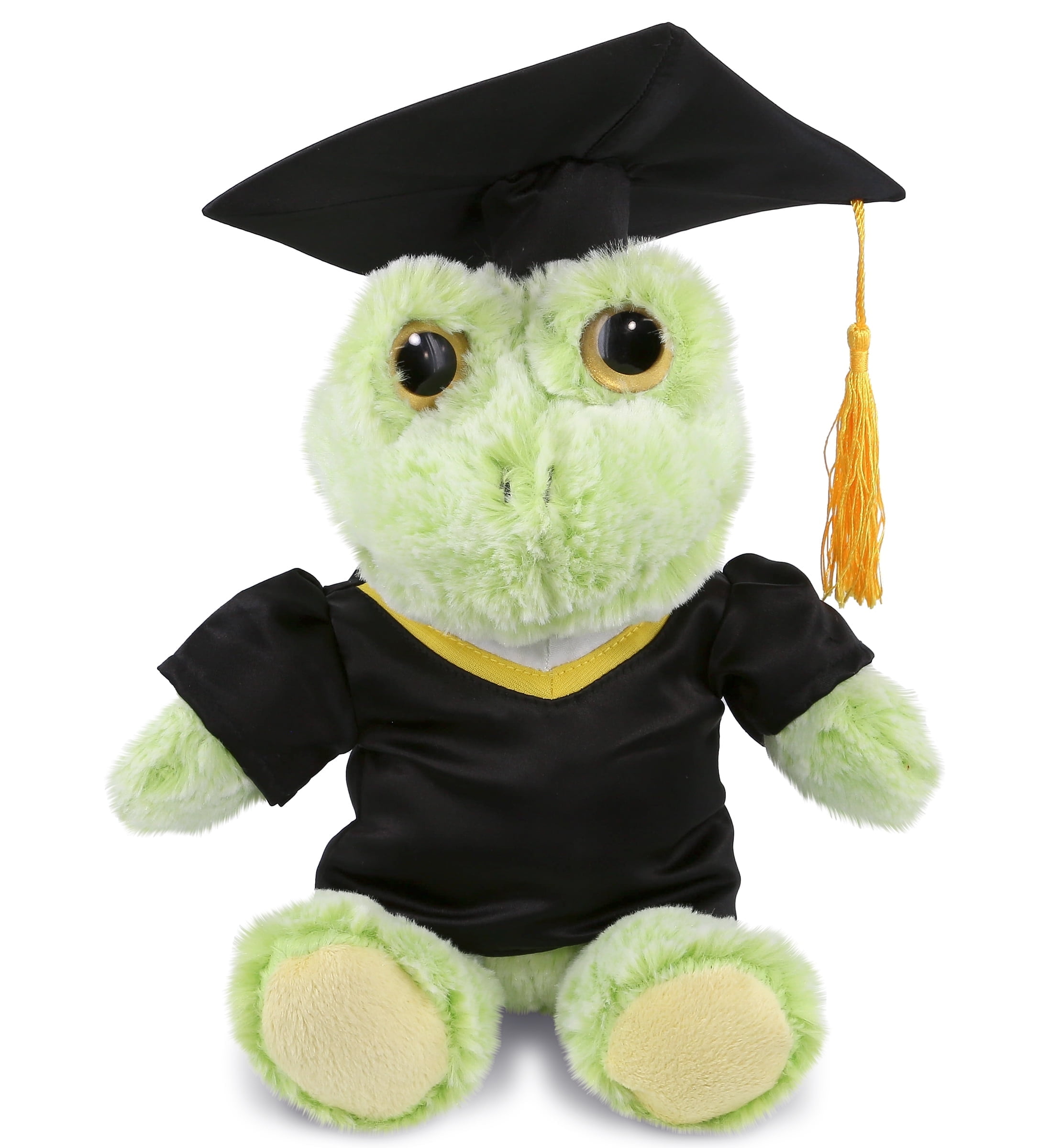 DolliBu Sitting Frog Graduation Plush Toy - Baby Soft Plush Graduation ...
