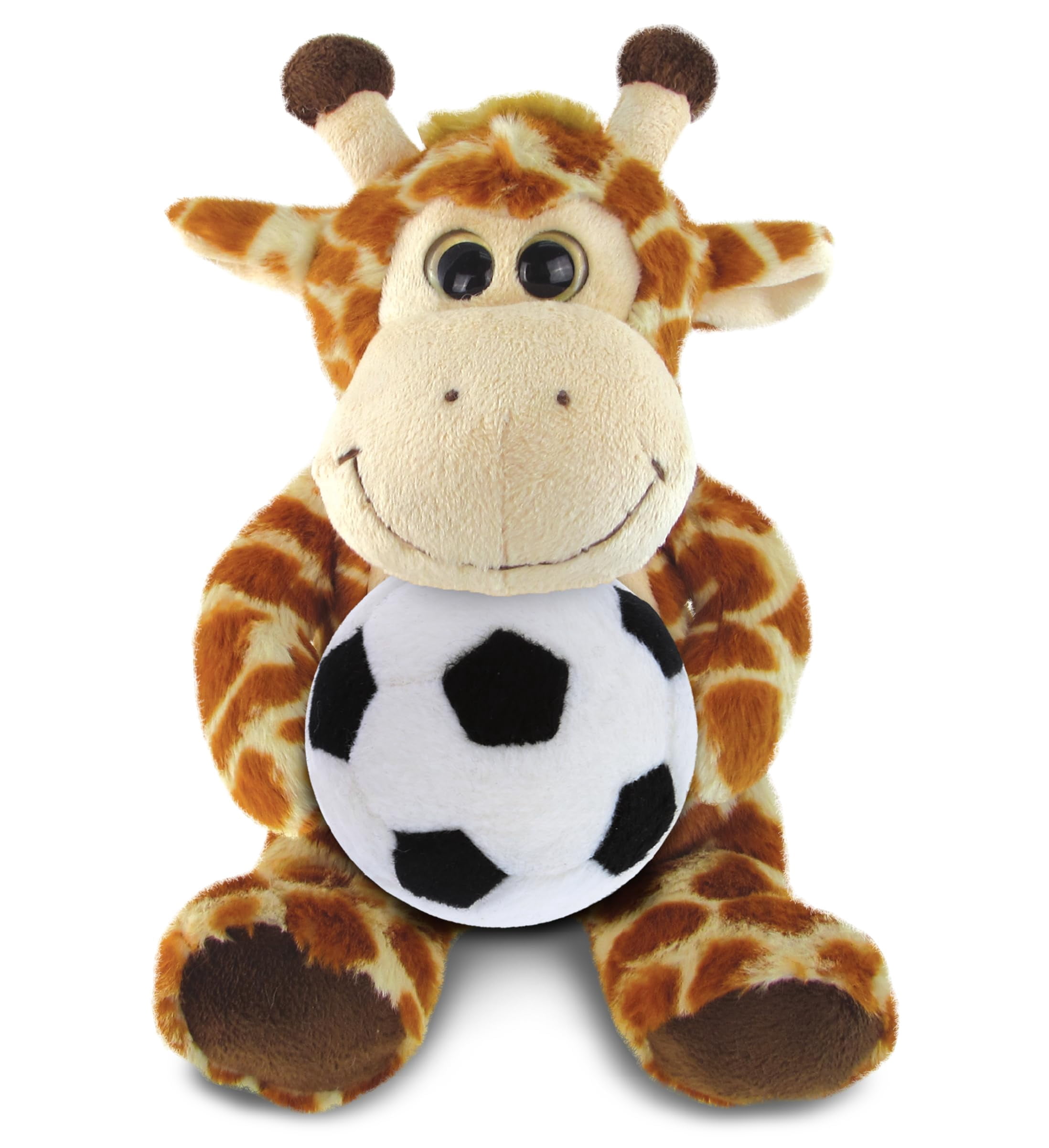 DolliBu Sitting Ladybug Stuffed Animal with Soccer Ball Plush - Soft ...