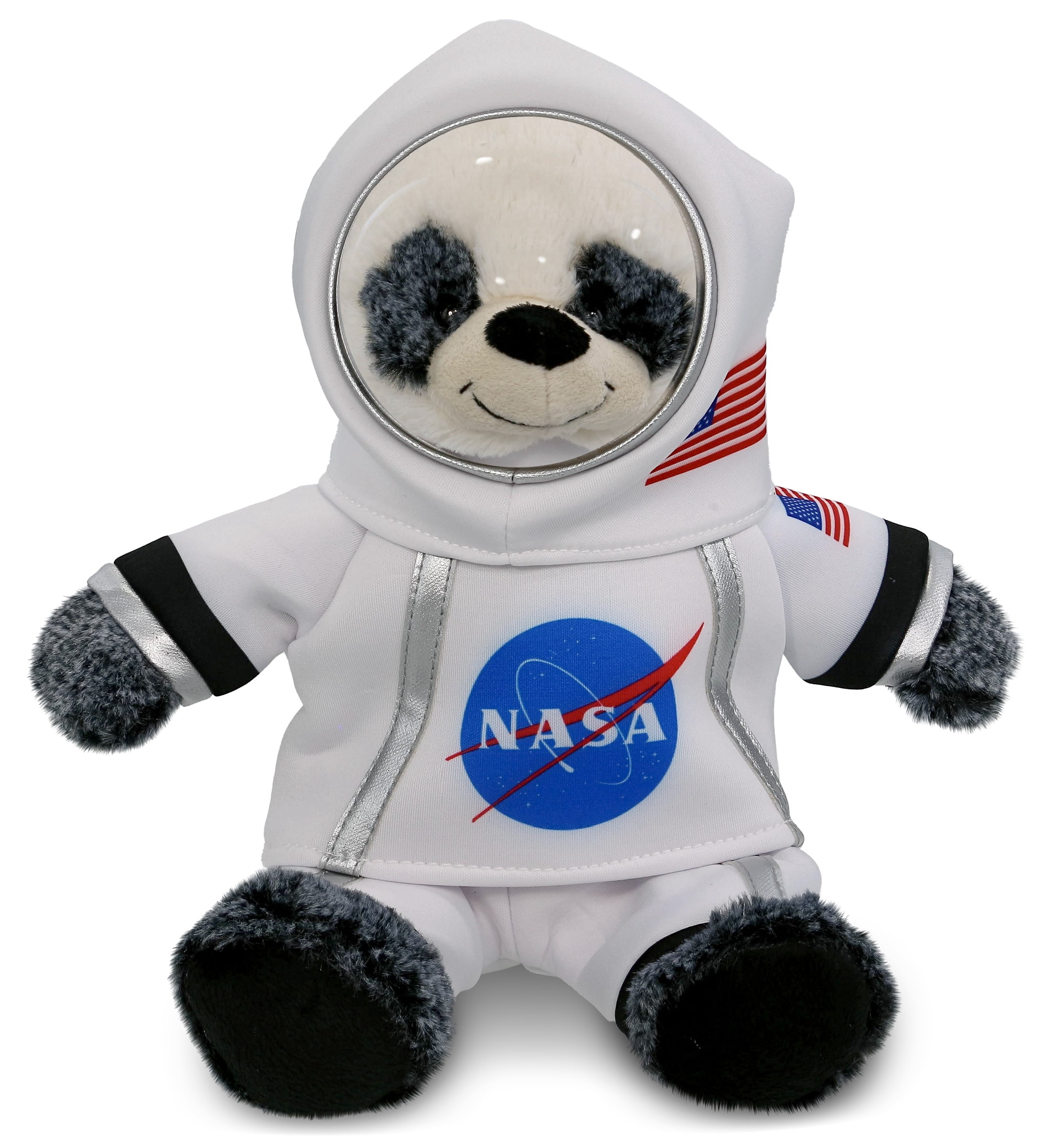 DolliBu Sitting Panda Bear Astronaut Plush Toy - Super Soft Wild Life ...