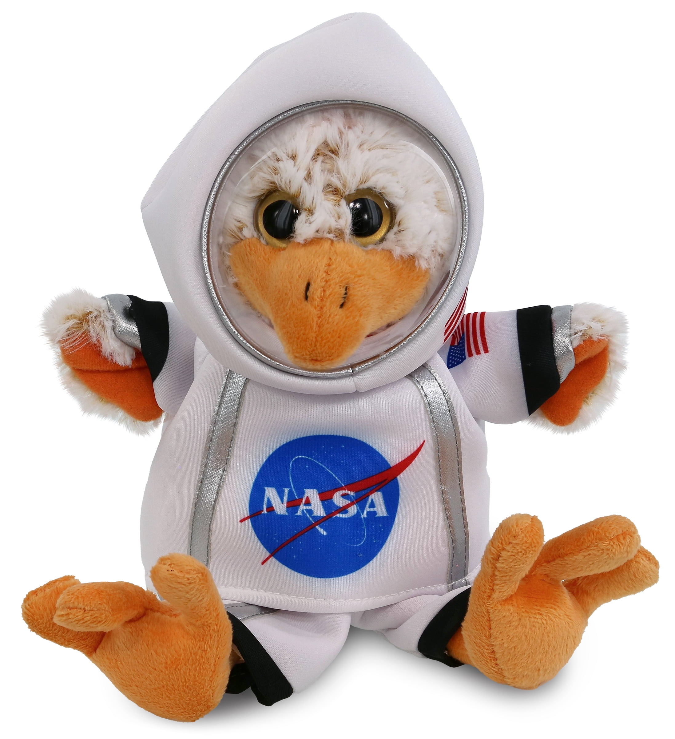 DolliBu Sitting Rooster Astronaut Plush Toy - Super Soft Farm Life ...