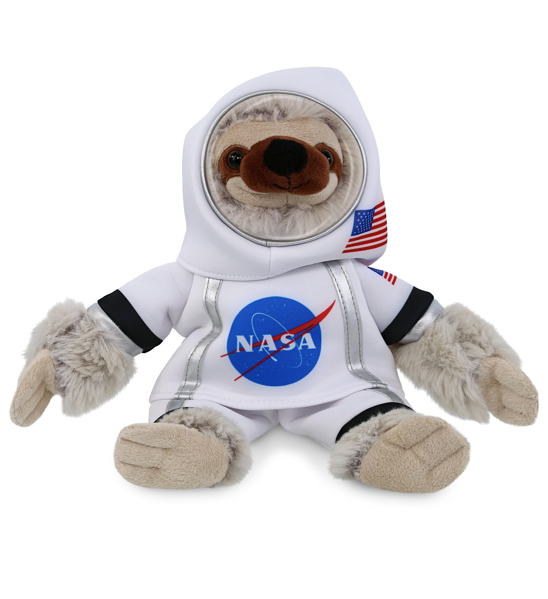 DolliBu Sloth Astronaut Plush Toy - Super Soft Wild Life Sloth ...