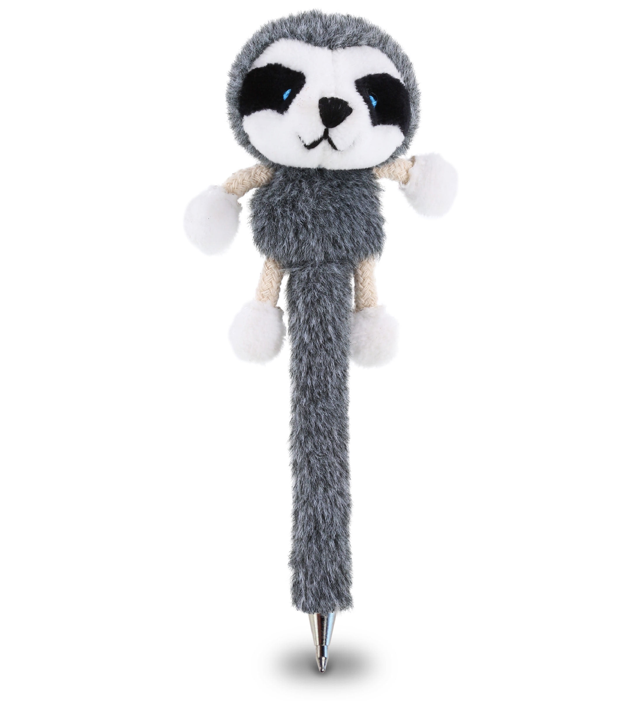 DolliBu Sloth Plush Pen – Cute & Soft Stuffed Animal Ballpoint Novelty ...