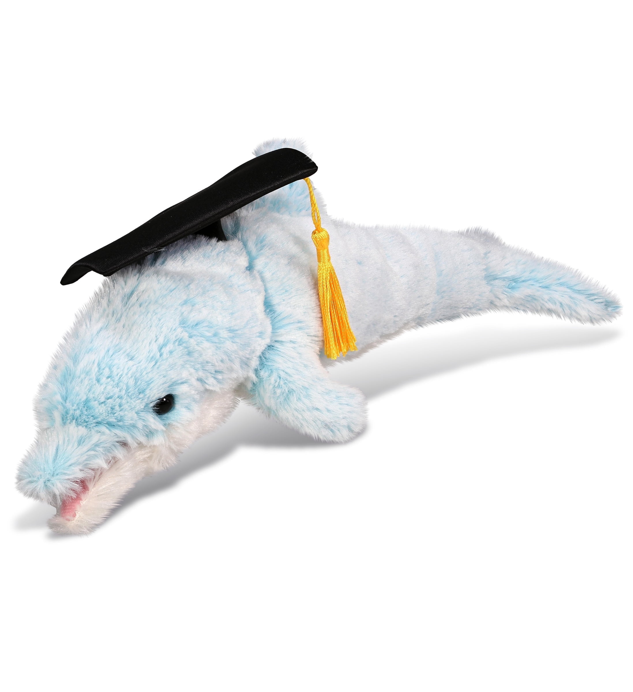 DolliBu Small Dolphin Graduation Plush Toy - Super Soft Plush ...