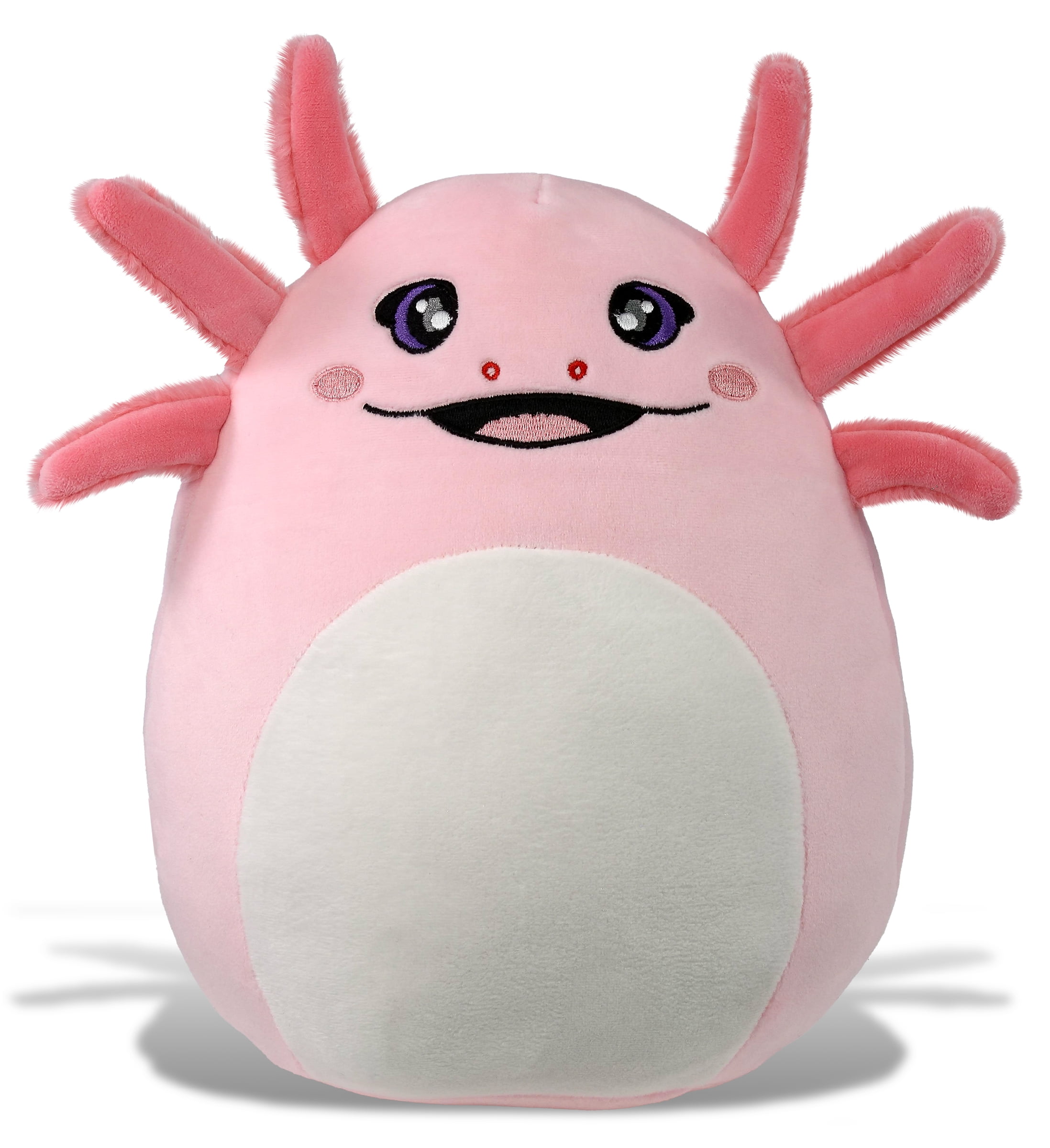 DolliBu Snug-Mooshies Axolotl Stuffed Animal Plush Toy - Wild Life Super Squishy Soft Animal ...