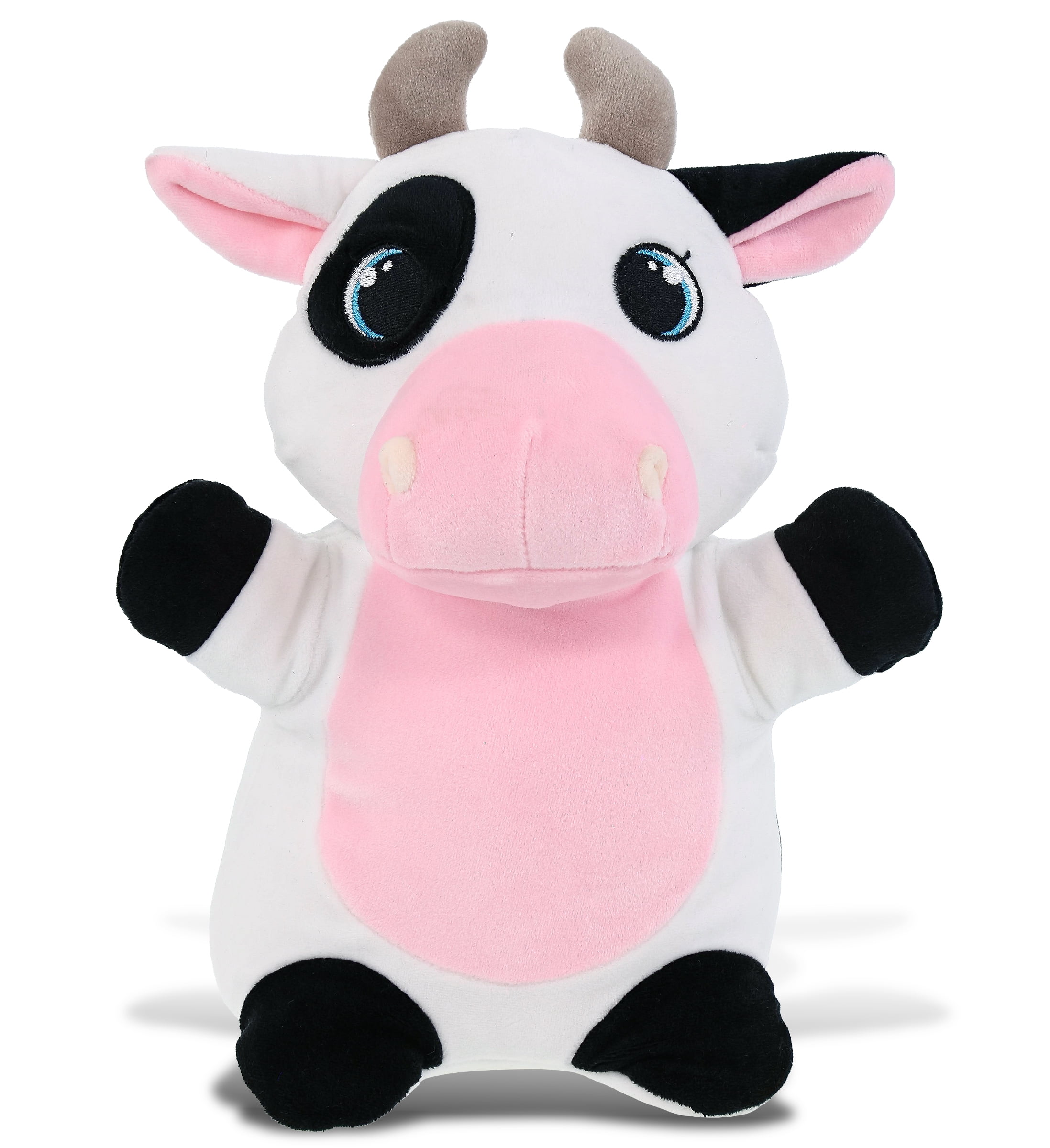 DolliBu Snug-Mooshies Standing Cow Stuffed Animal Plush Toy - Farm Life ...