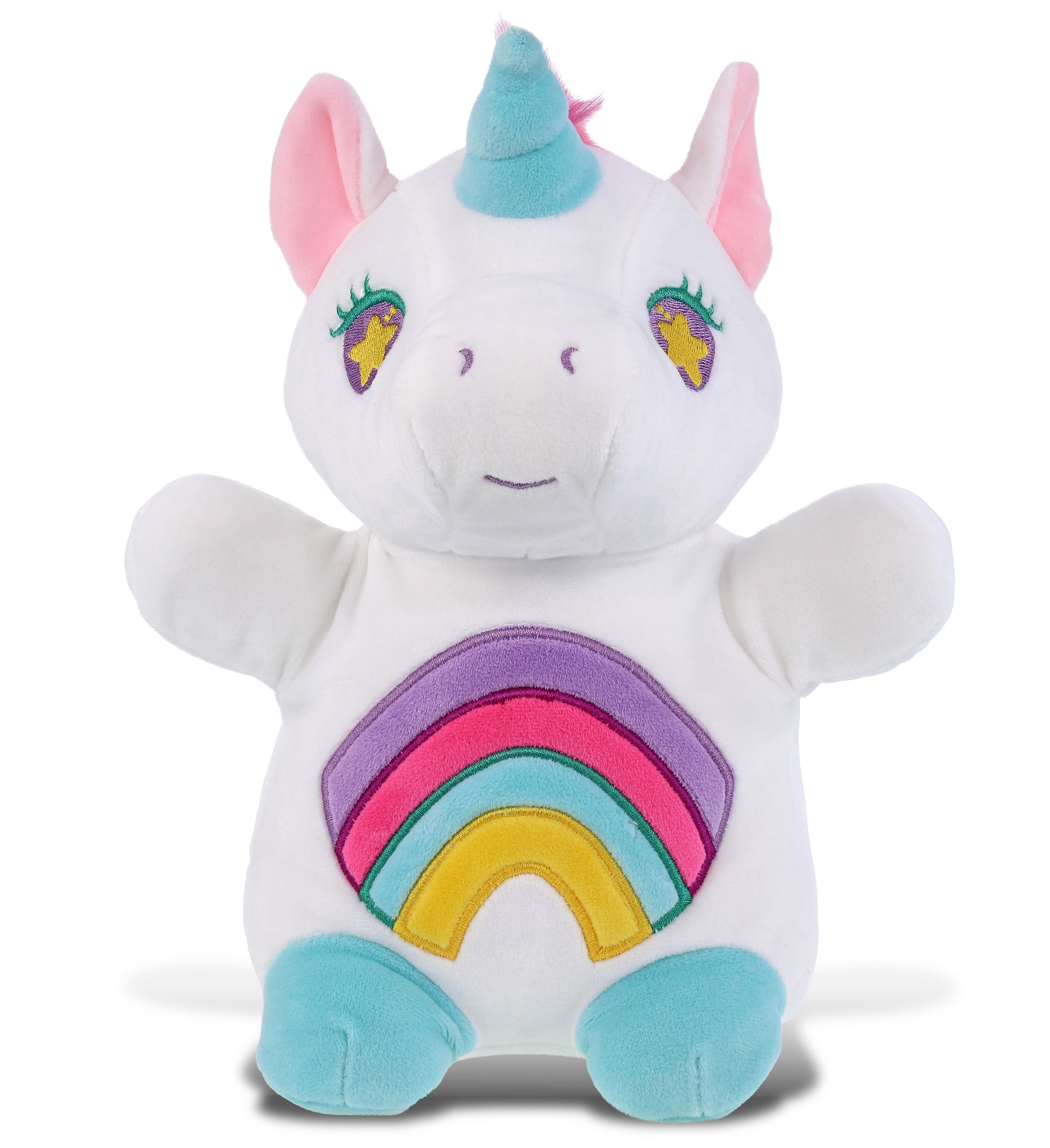 DolliBu Snug-Mooshies Standing Unicorn Stuffed Animal Plush Toy - Super ...