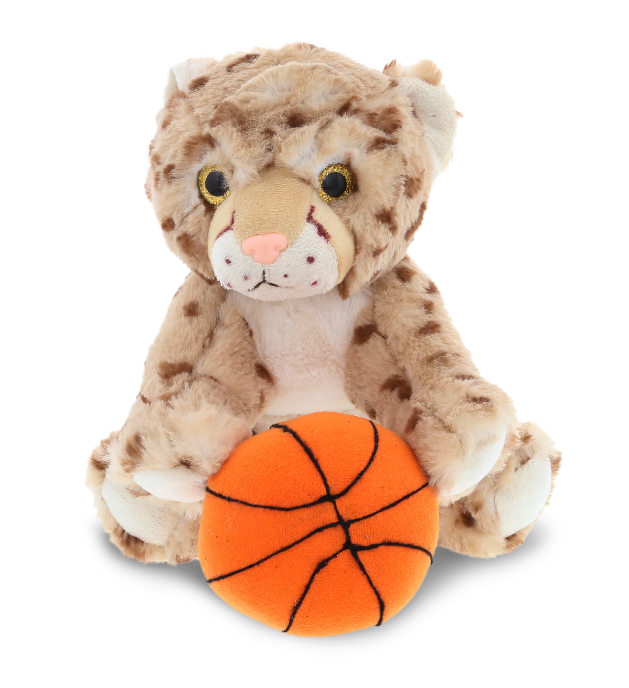 Dollibu Stuffed Cheetah Toy, Basketball Plush, Cute Wildlife Gift, Soft ...