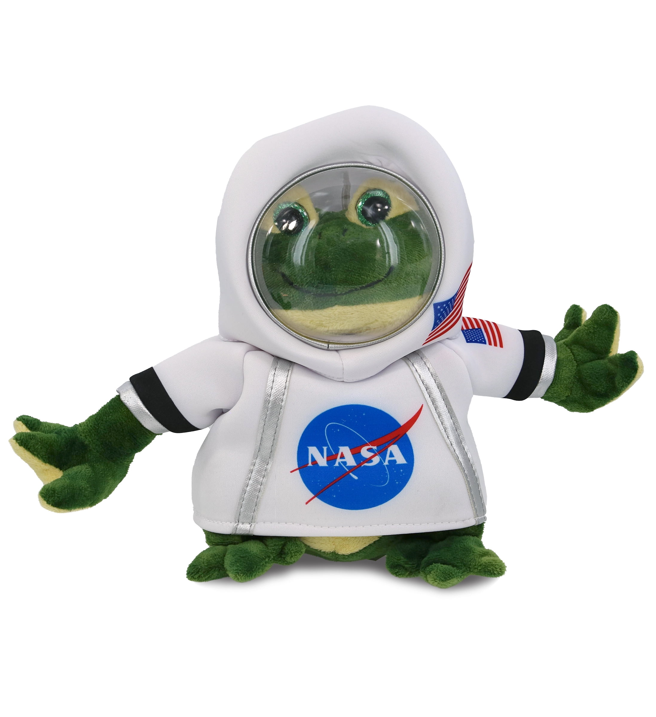 DolliBu Squat Frog Astronaut Plush Toy - Super Soft Farm Life Astronaut Stuffed Animal Plush ...