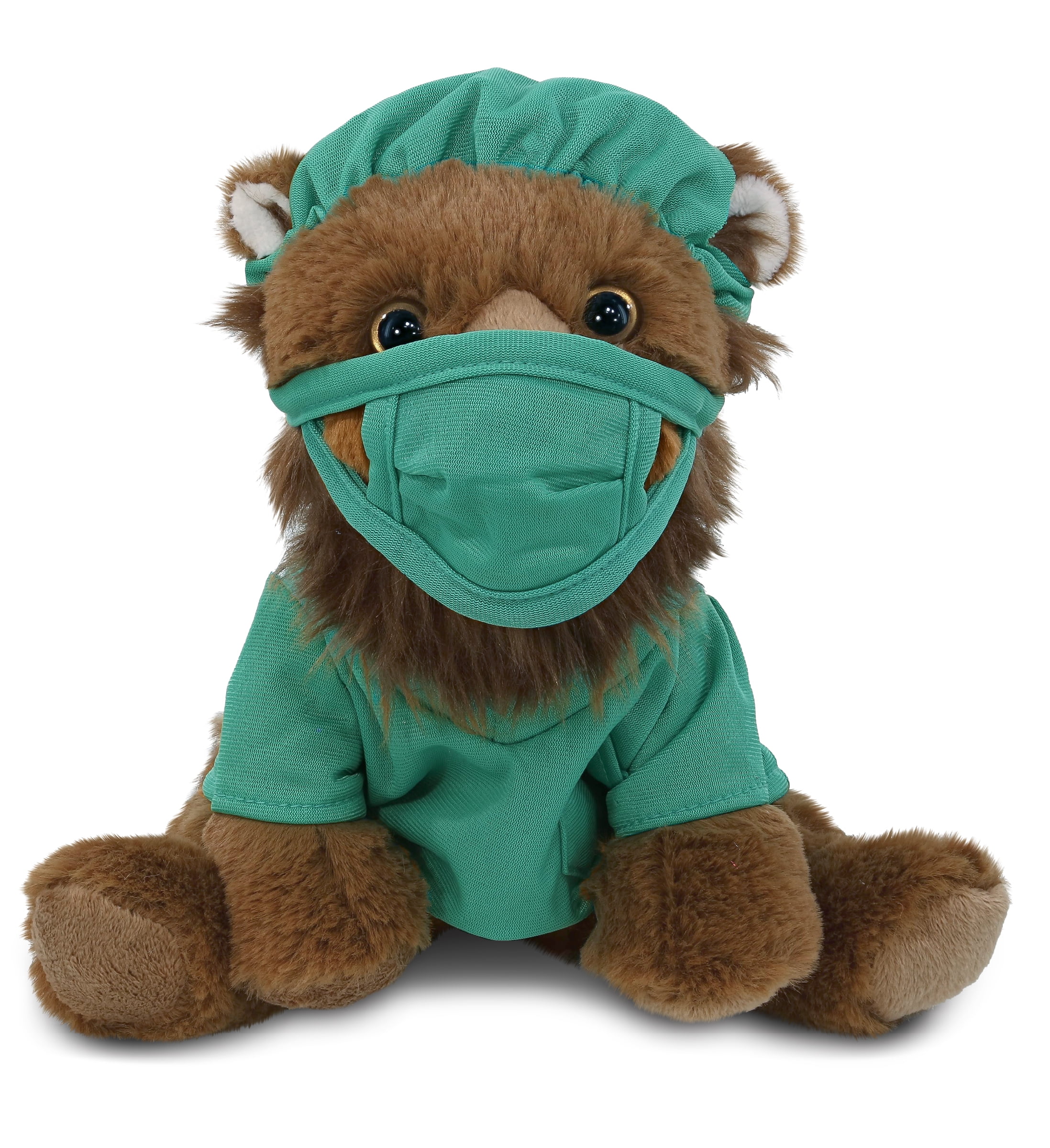 DolliBu Squat Lion Doctor Plush Toy - Super Soft Unicorn Doctor Stuffed ...