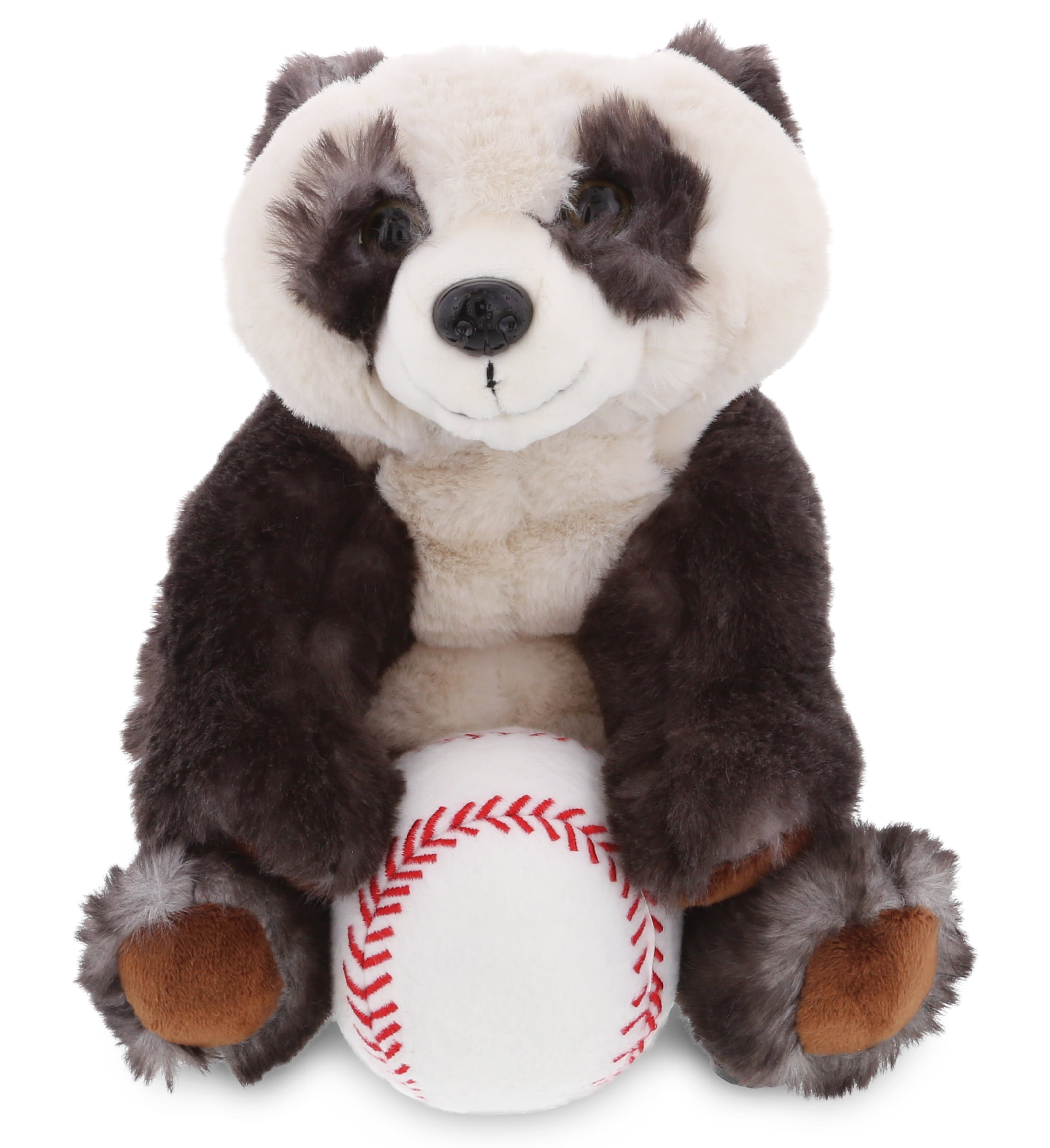 DolliBu Squat Panda Stuffed Animal with Baseball Plush - Soft Plush ...