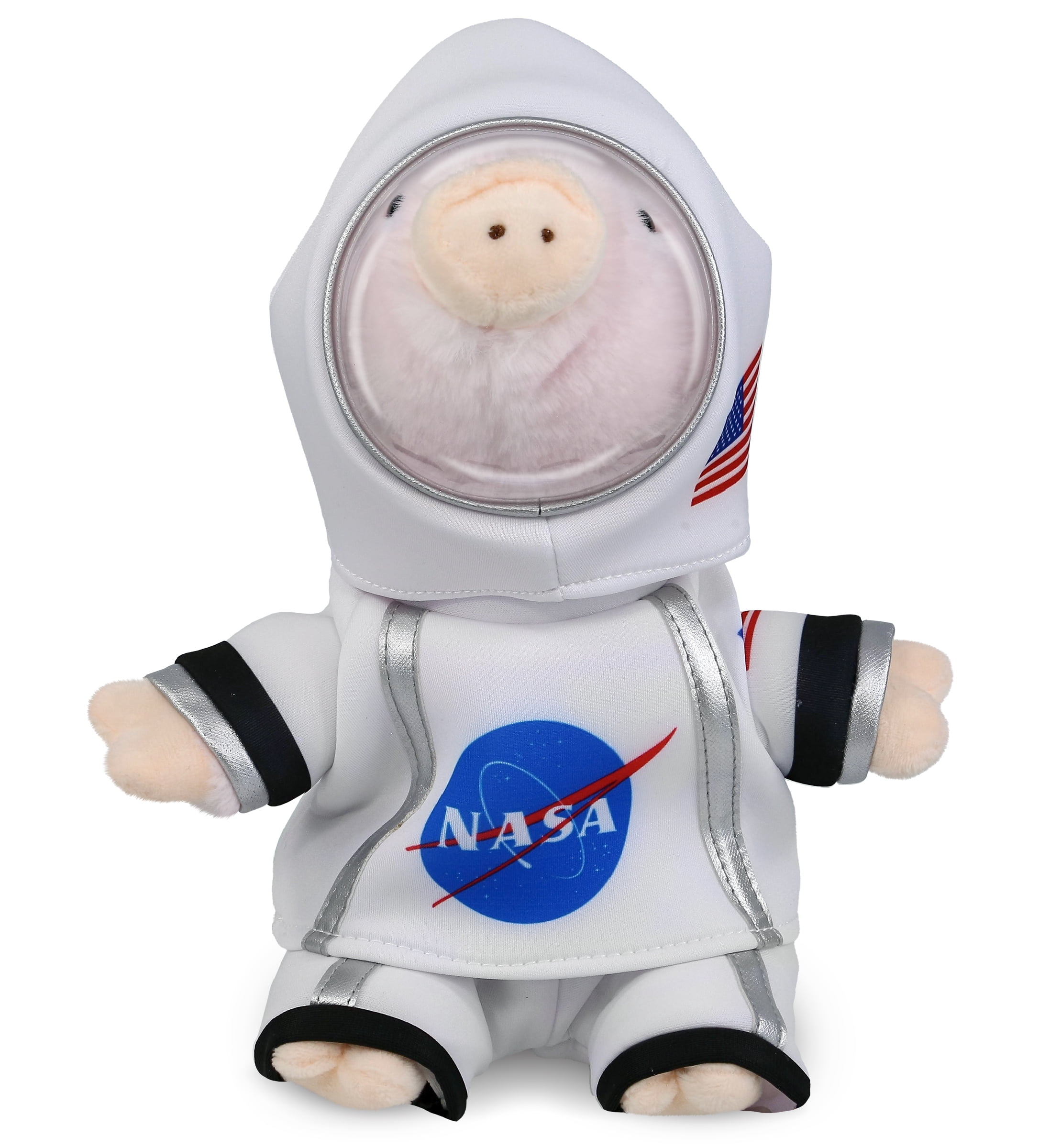 DolliBu Squat Piggy Astronaut Plush Toy - Super Soft Farm Life ...