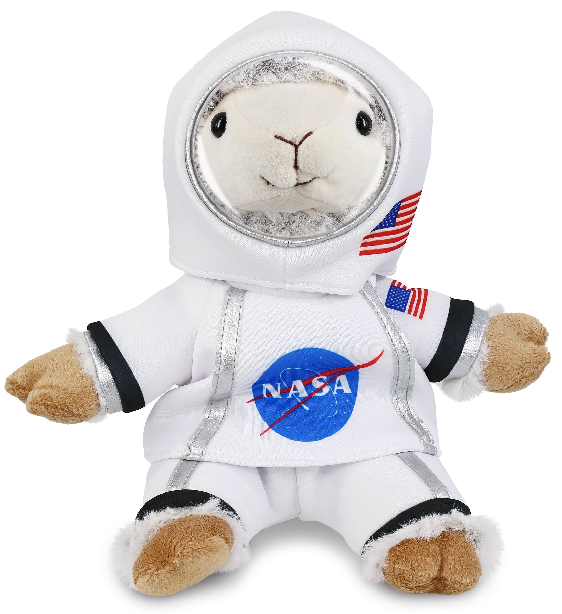 DolliBu Squat Sheep Astronaut Plush Toy - Super Soft Farm Life ...