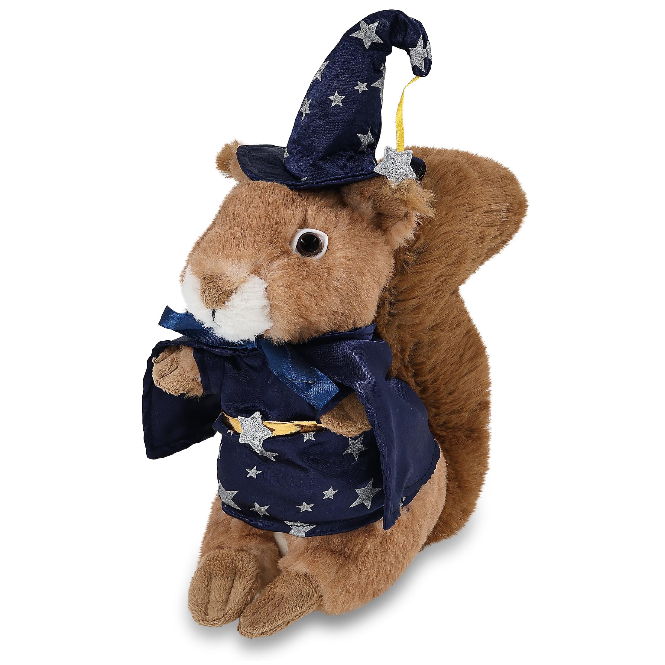 DolliBu Squirrel Stuffed Animal with Wizard Costume - Cute Wildlife ...
