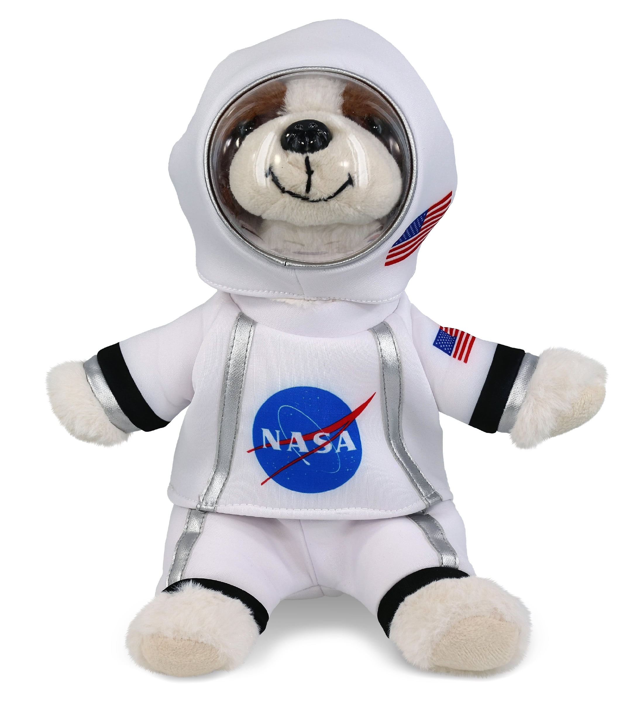 DolliBu St. Bernard Dog Astronaut Plush Toy - Super Soft Pet Life ...