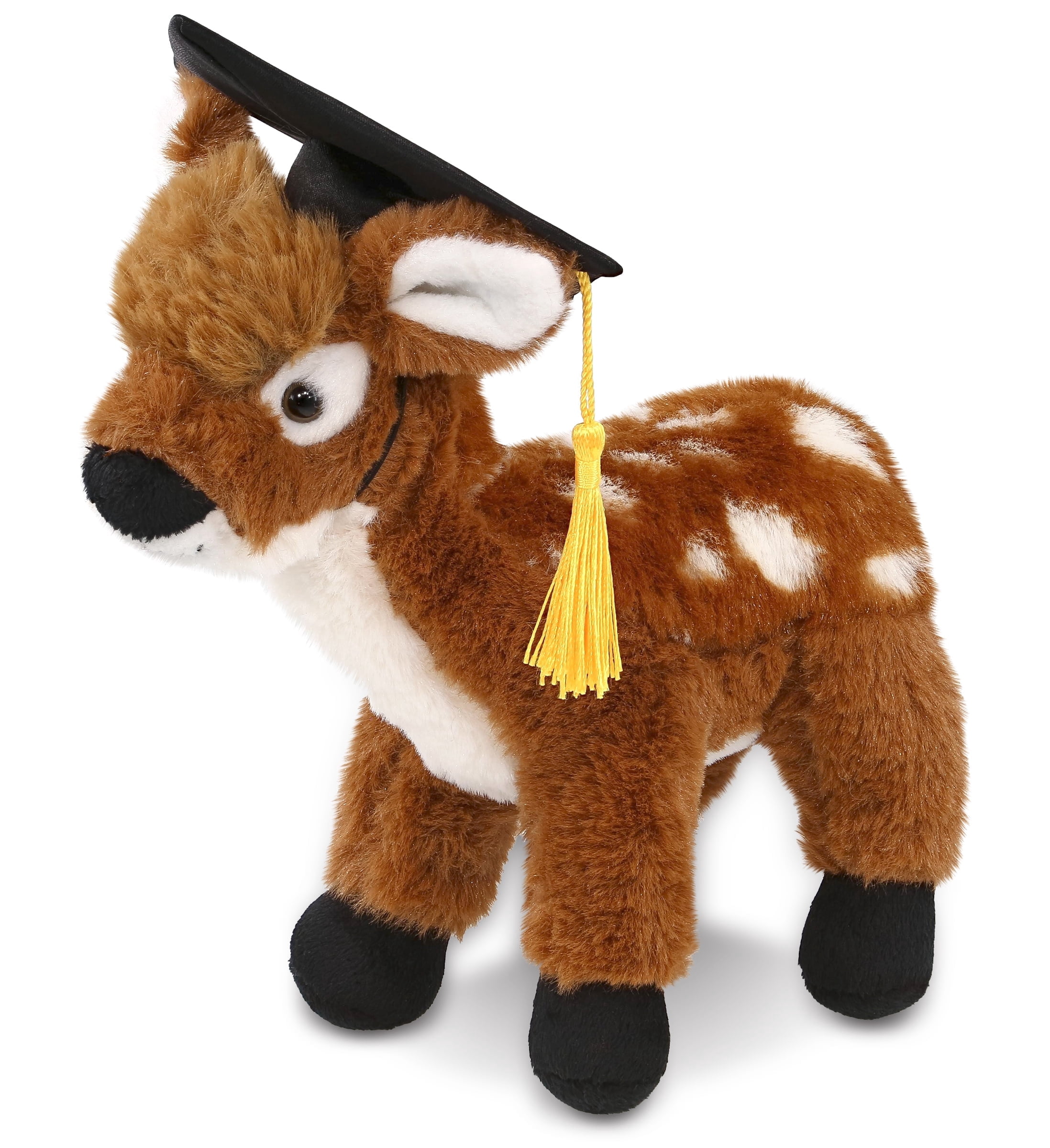 DolliBu Standing Deer Graduation Plush Toy - Super Soft Plush ...