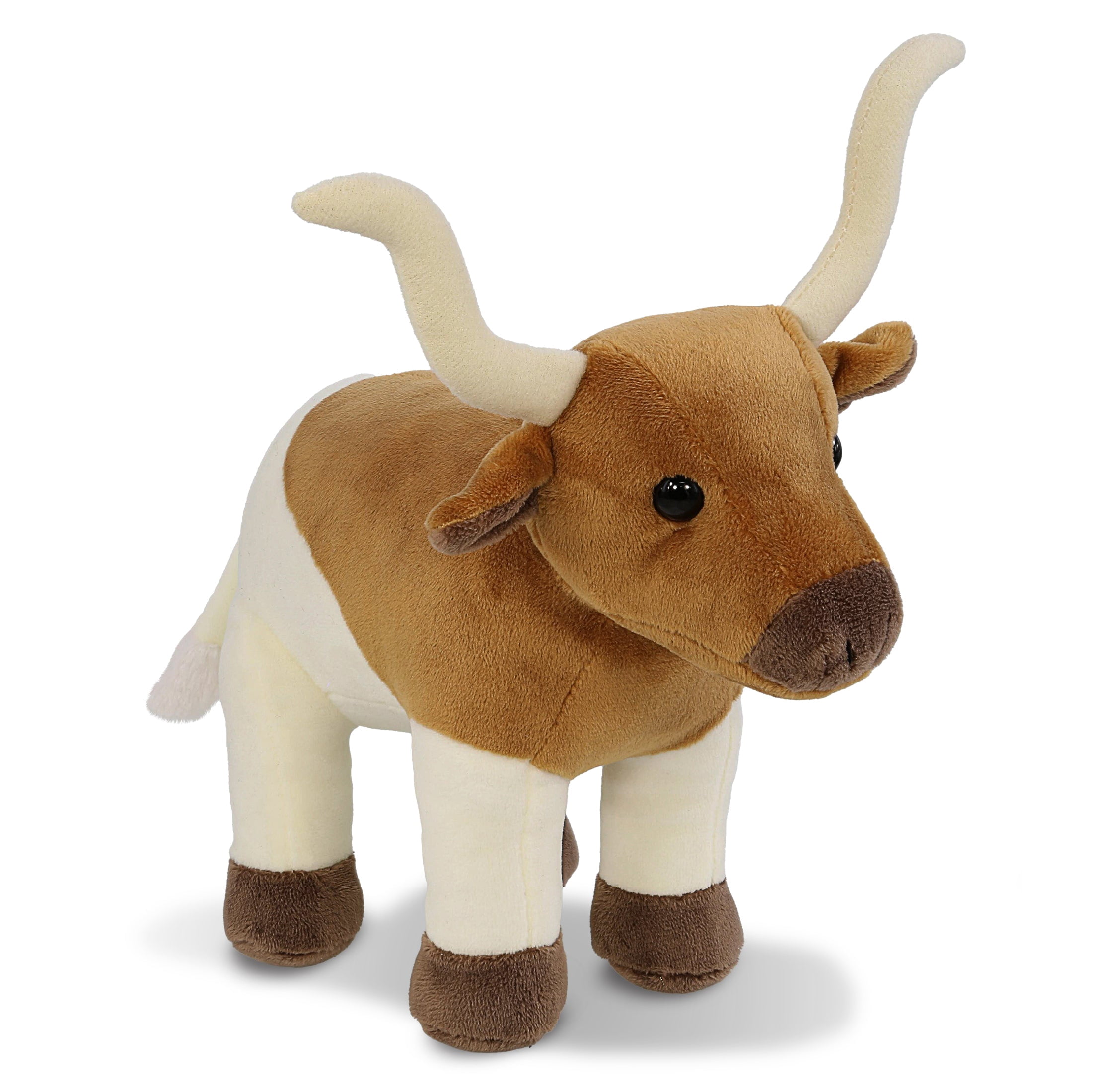 DolliBu Standing Longhorn Plush - Super Soft Stuffed Animal Longhorn ...