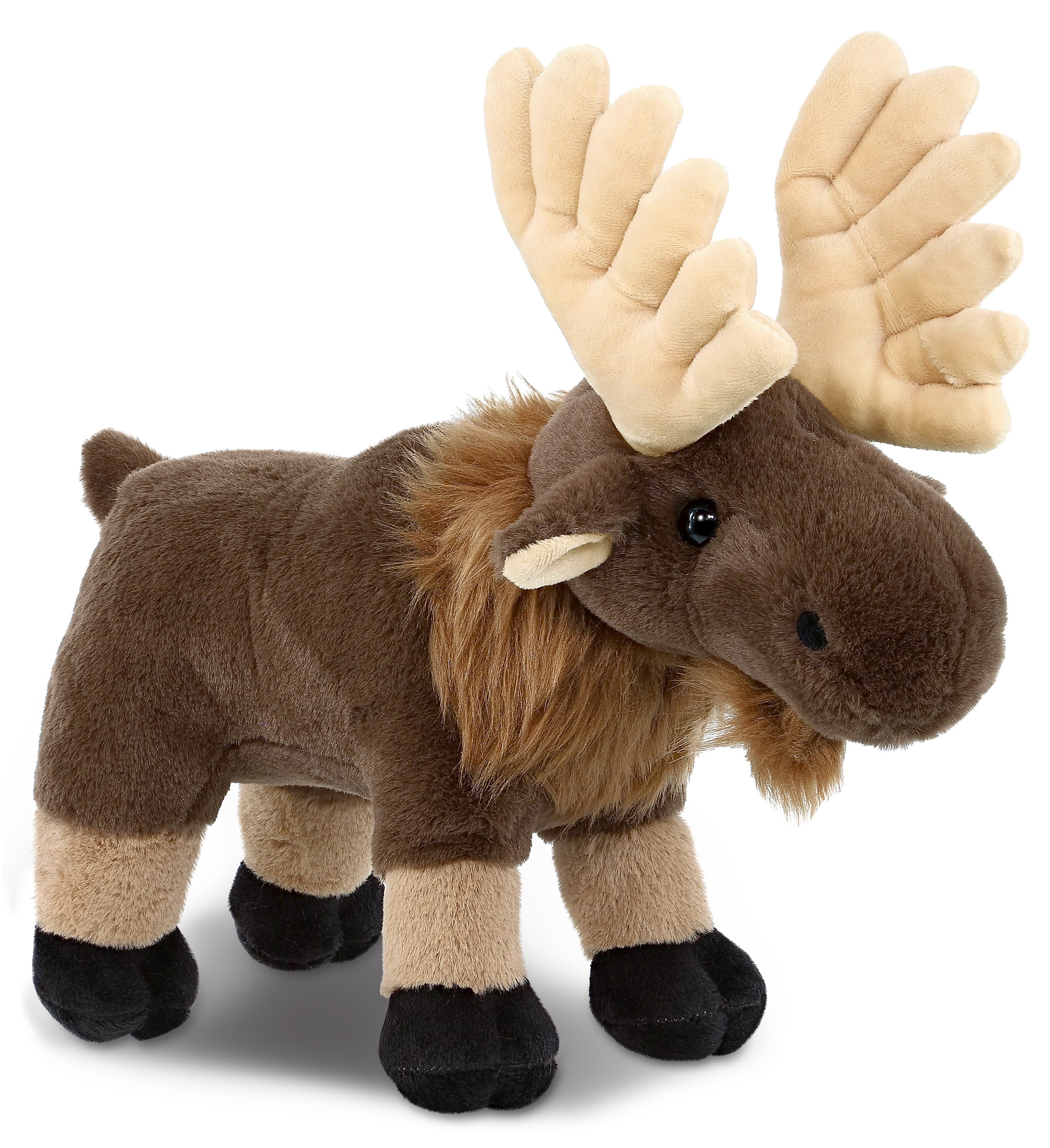 DolliBu Standing Moose Stuffed Animal - Soft Huggable Moose, Adorable ...