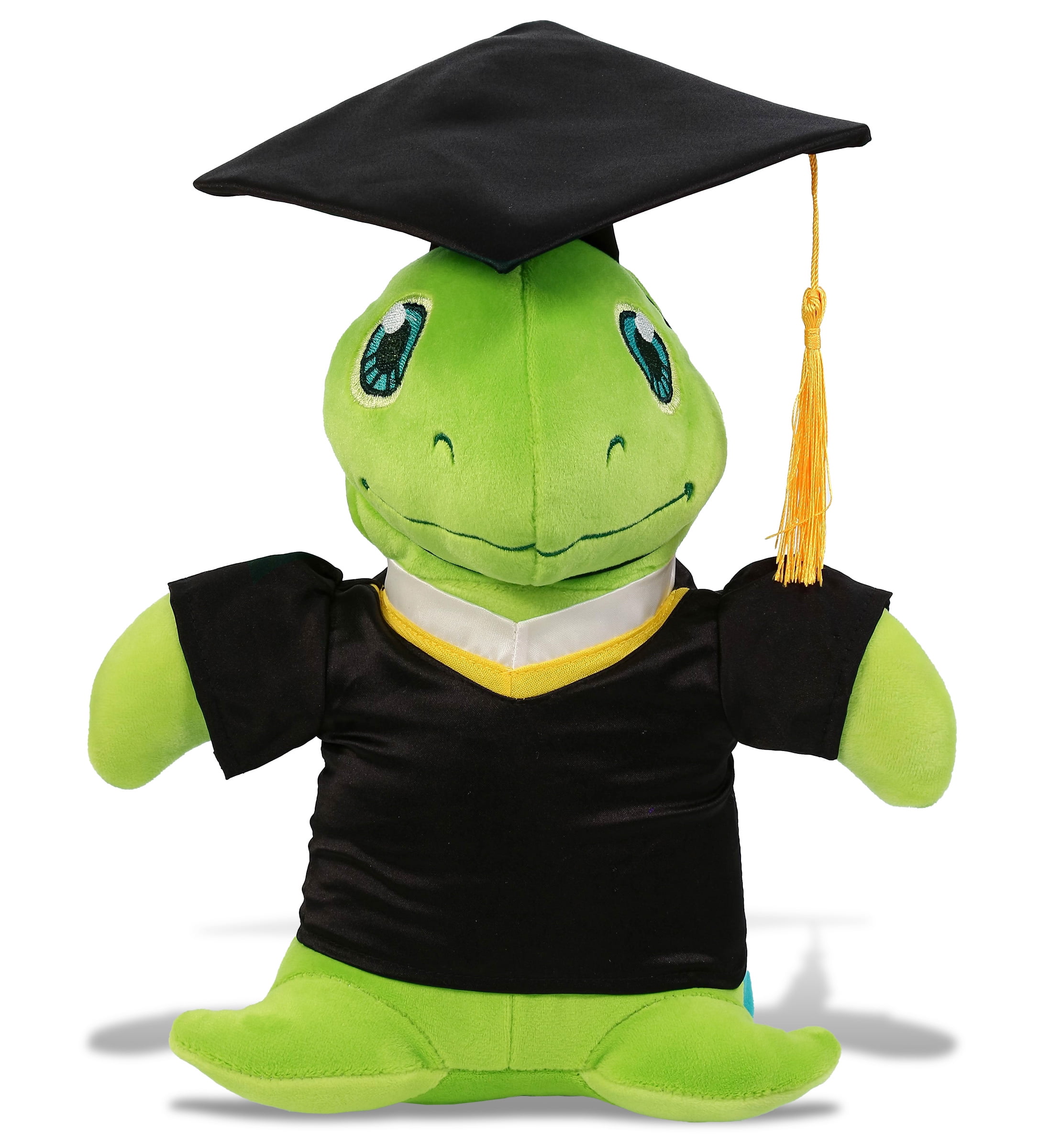 DolliBu Standing Sea Turtle Graduation Plush Toy - Snug-Mooshies Turtle ...