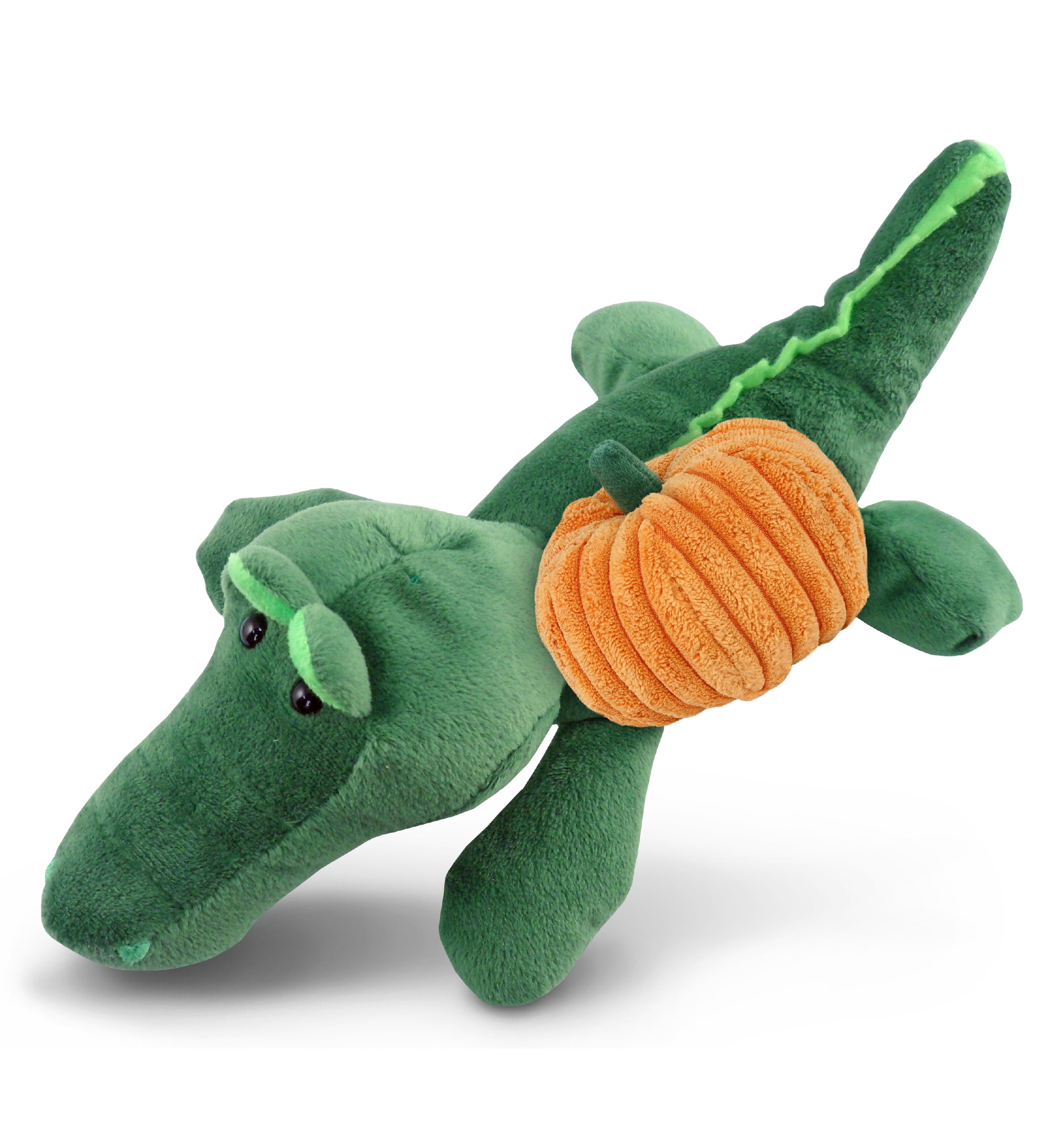 DolliBu Super Soft Alligator Stuffed Animal with Pumpkin Decor - Cute ...