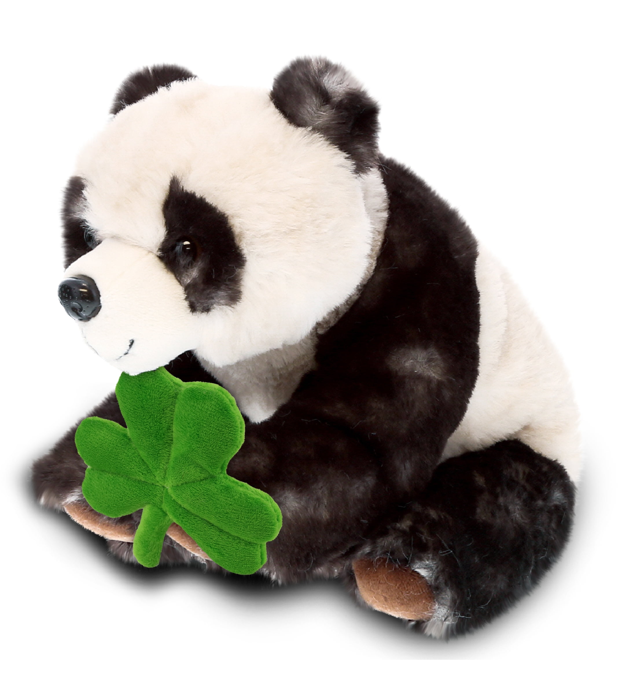 DolliBu Super Soft Panda Stuffed Animal with Green Plush Shamrock, Cute ...