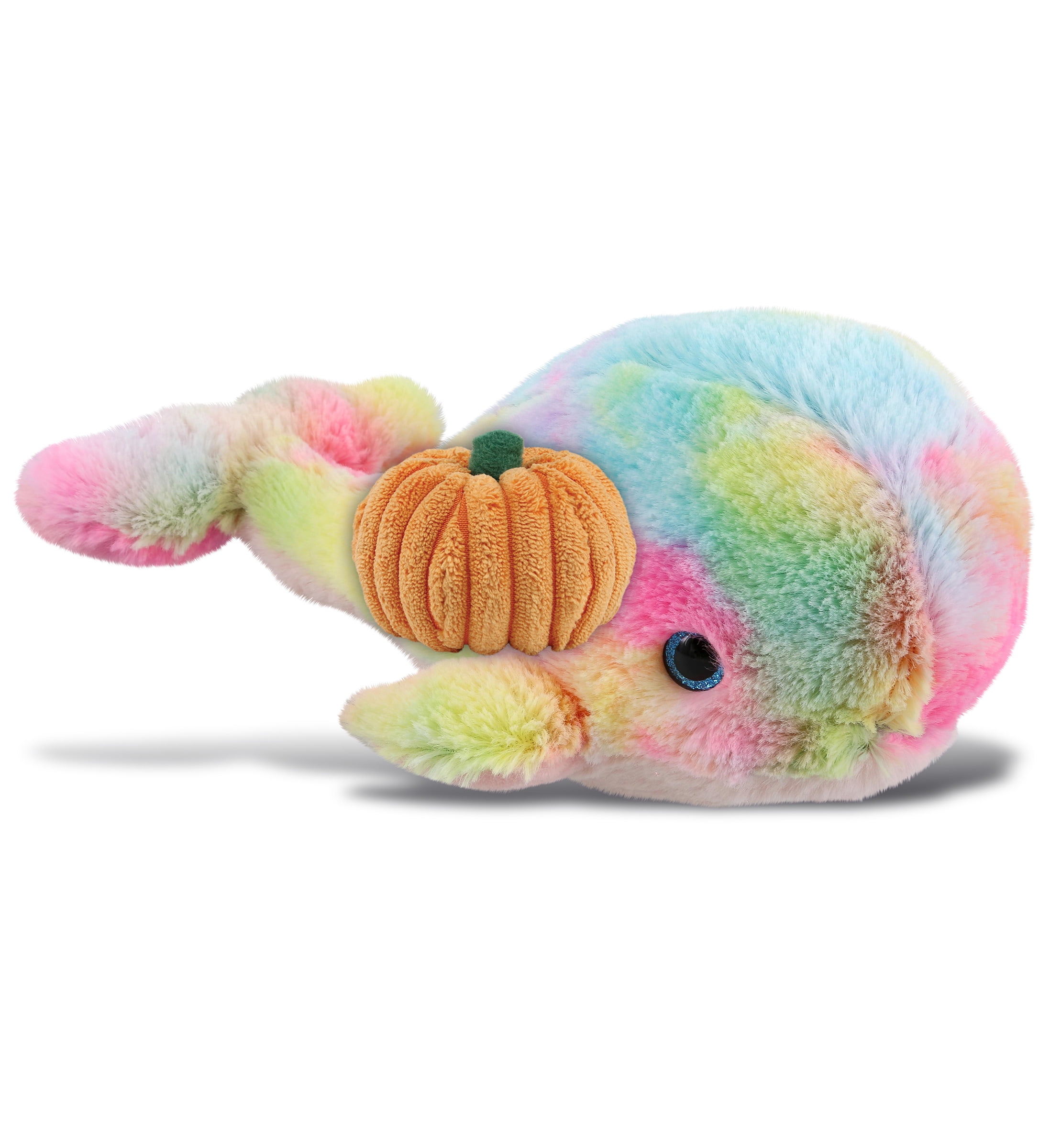 DolliBu Super Soft Plush Large Rainbow Whale Stuffed Animal with ...