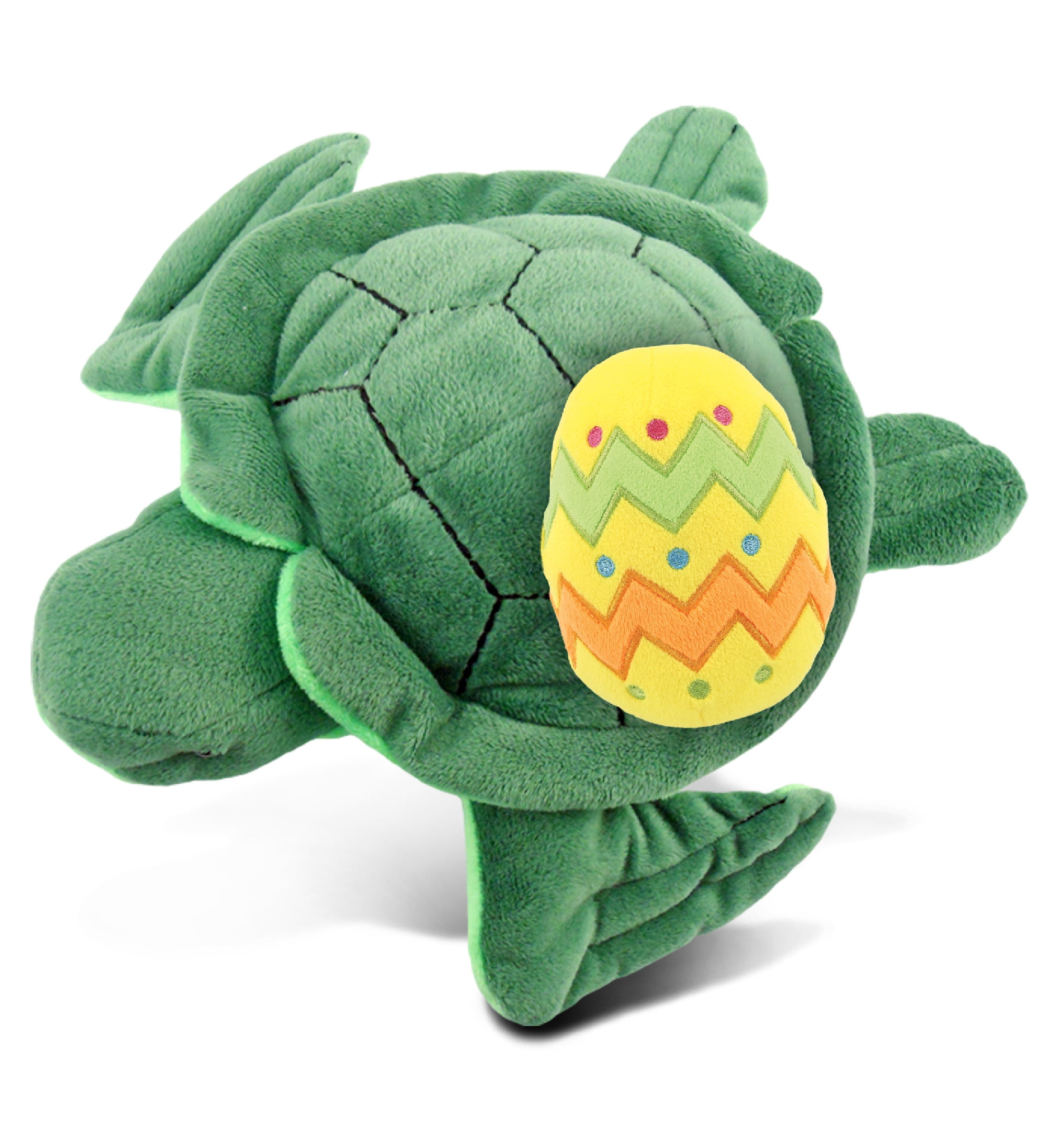 DolliBu Super Soft Sea Turtle with Yellow Easter Egg Plush - Perfect ...