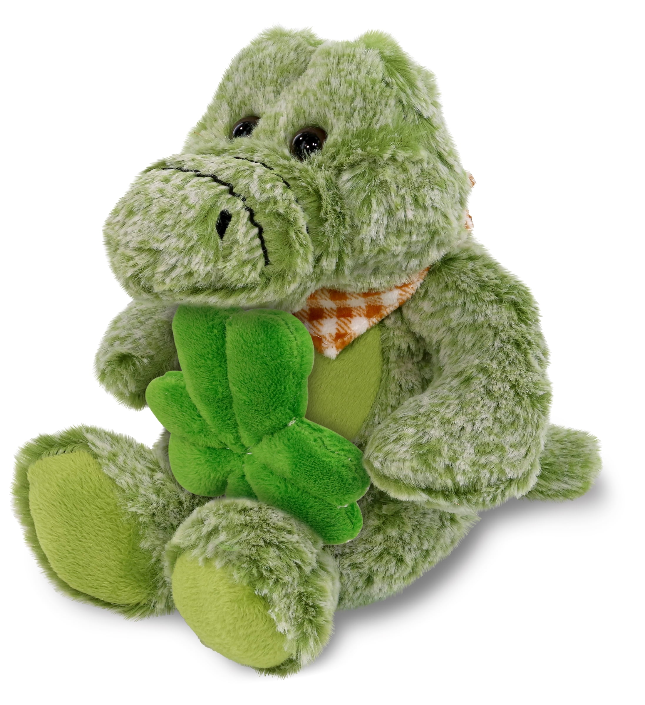 DolliBu Super Soft Sitting Alligator Stuffed Animal with Green Plush ...
