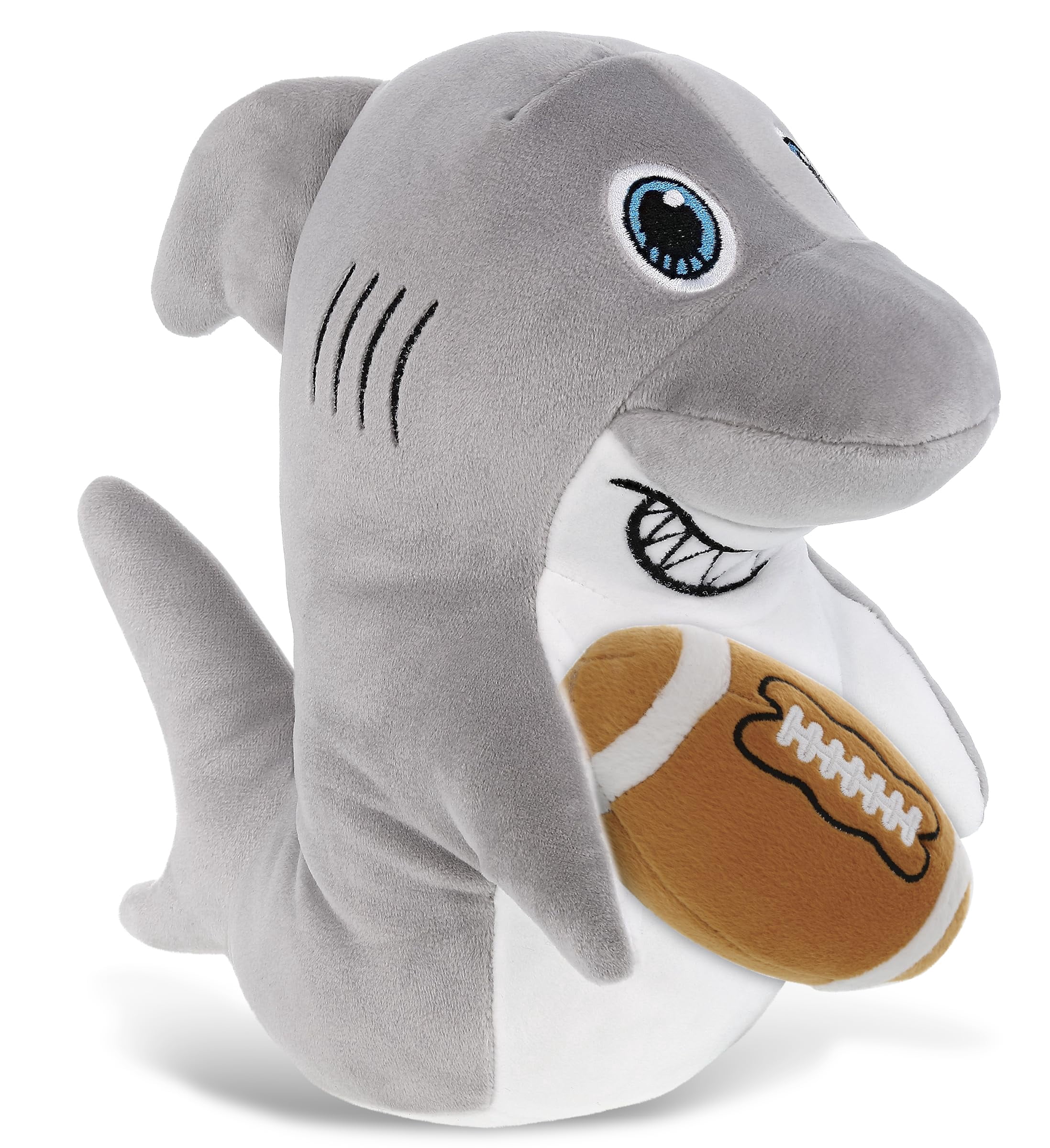 DolliBu Super Soft Snug-Mooshies Standing Shark Stuffed Animal with ...